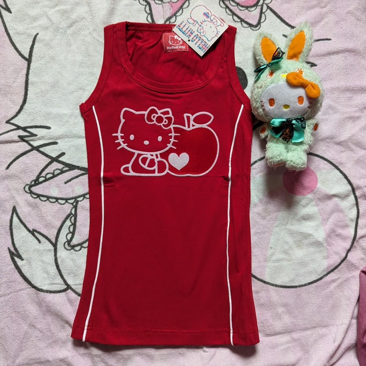 hello kitty tank top est xs more hello kitty items... - Depop