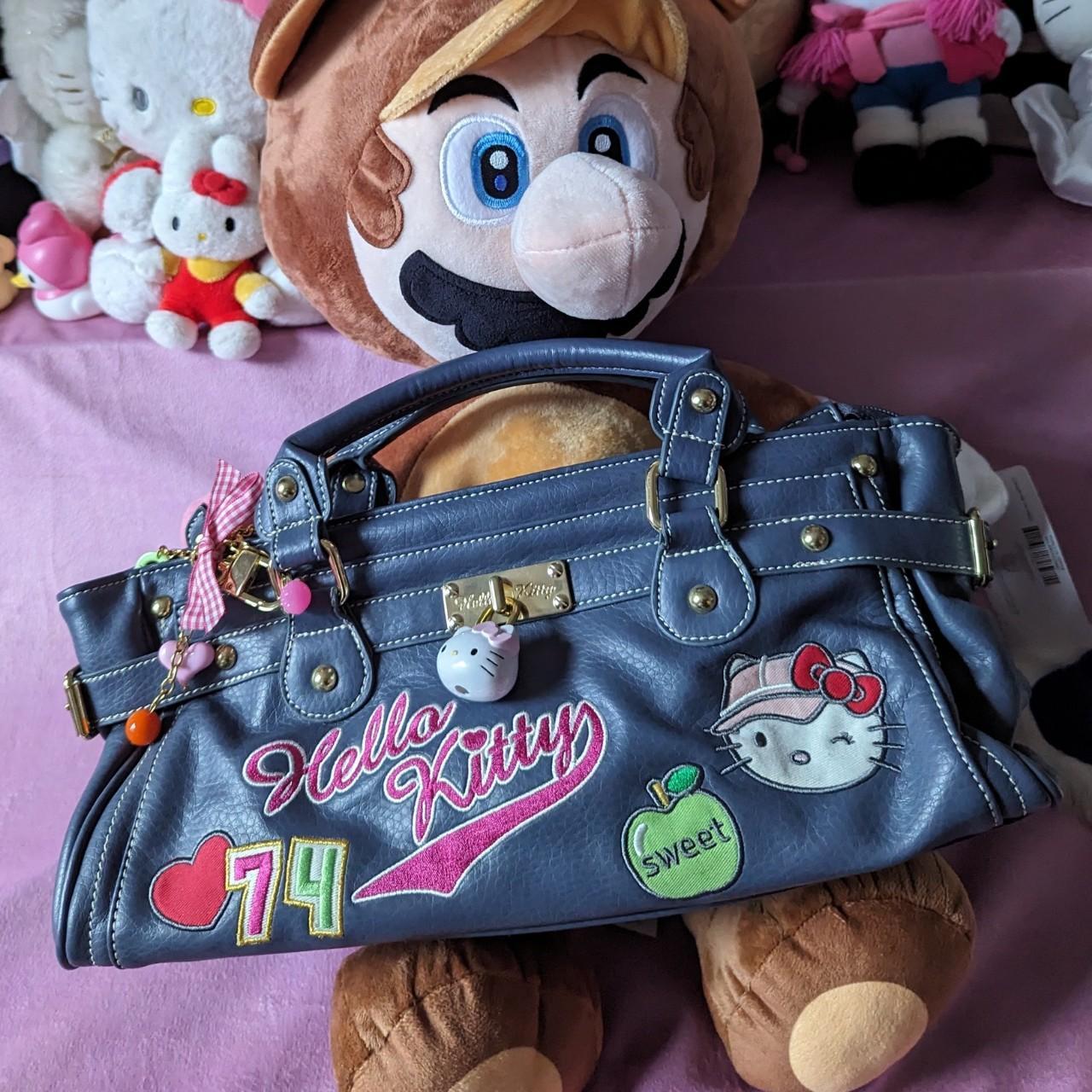 hello kitty purse / bag 1974 '74 sweet apple bear... - Depop