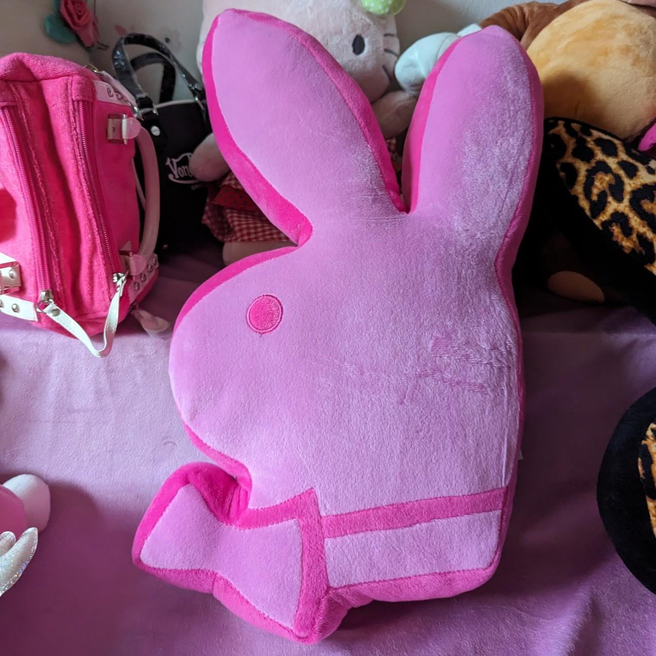 Two-Tone hot pink bunny pillow fuchsia click this... - Depop
