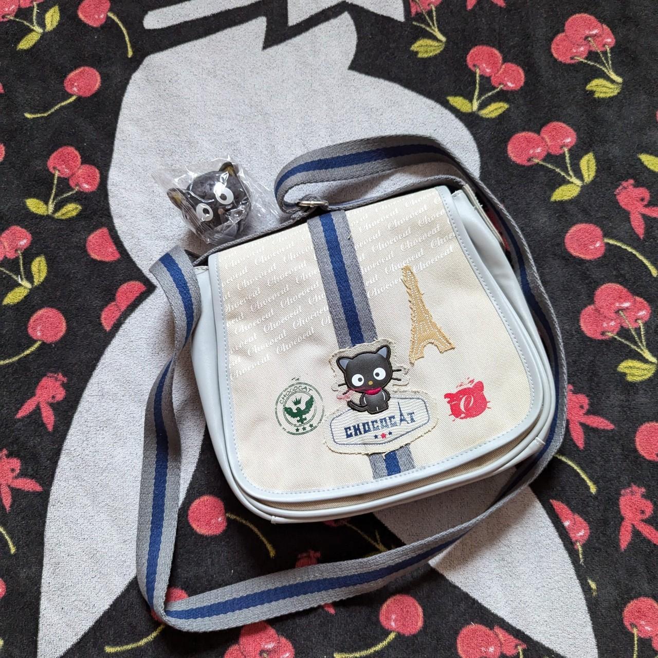 sanrio 2009 chococat purse Loose threads on the... - Depop