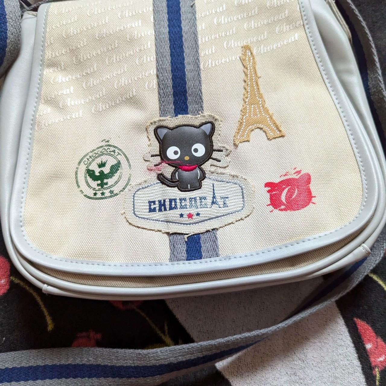 sanrio 2009 chococat purse Loose threads on the... - Depop