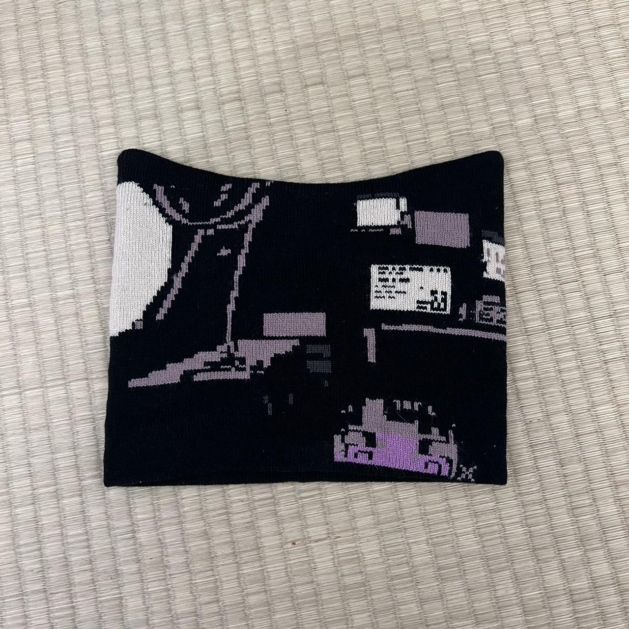 serial experiments lain cat ear beanie from layer... - Depop