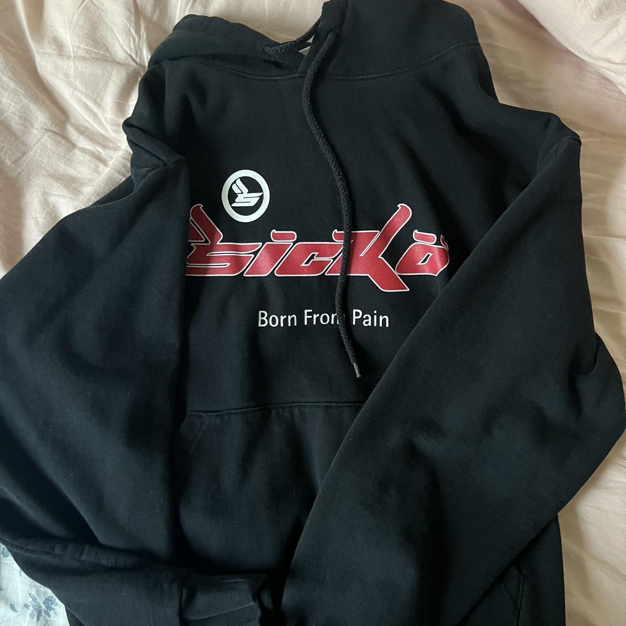 Sicko Sweater “Born from Pain” Size Men’s Large,... - Depop