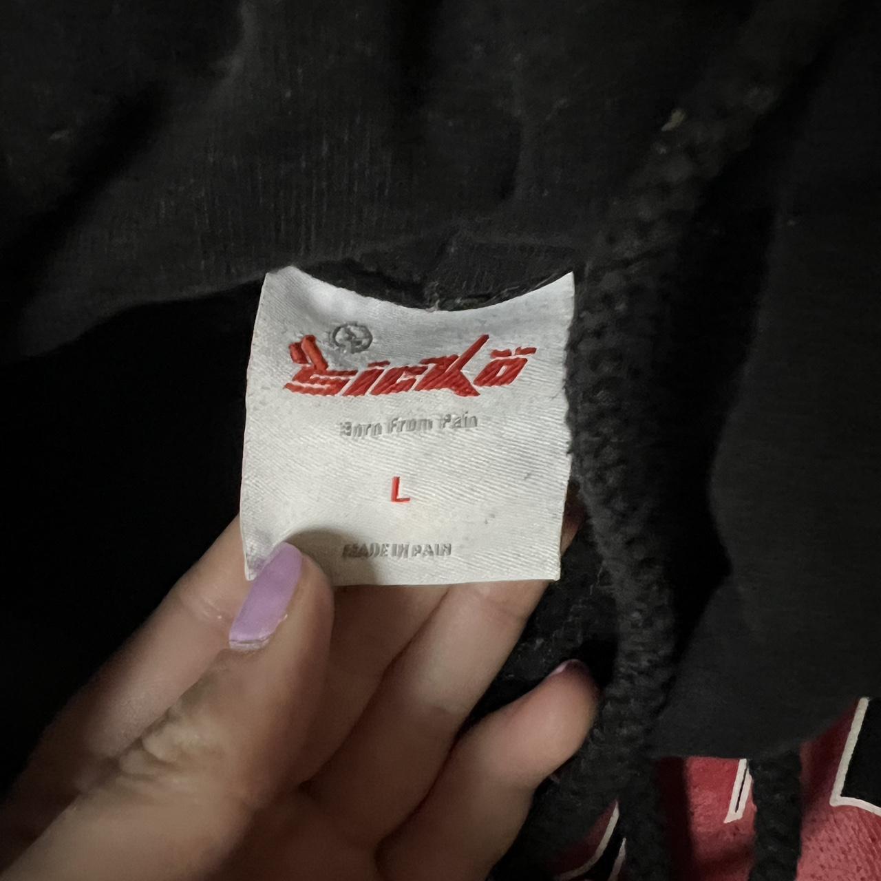 Sicko Sweater “Born from Pain” Size Men’s Large,... - Depop