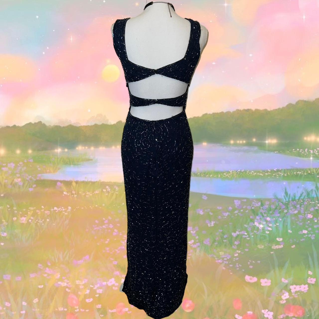 Y2k 90s Mermaidcore Ariel sparkly beaded embroidered... - Depop