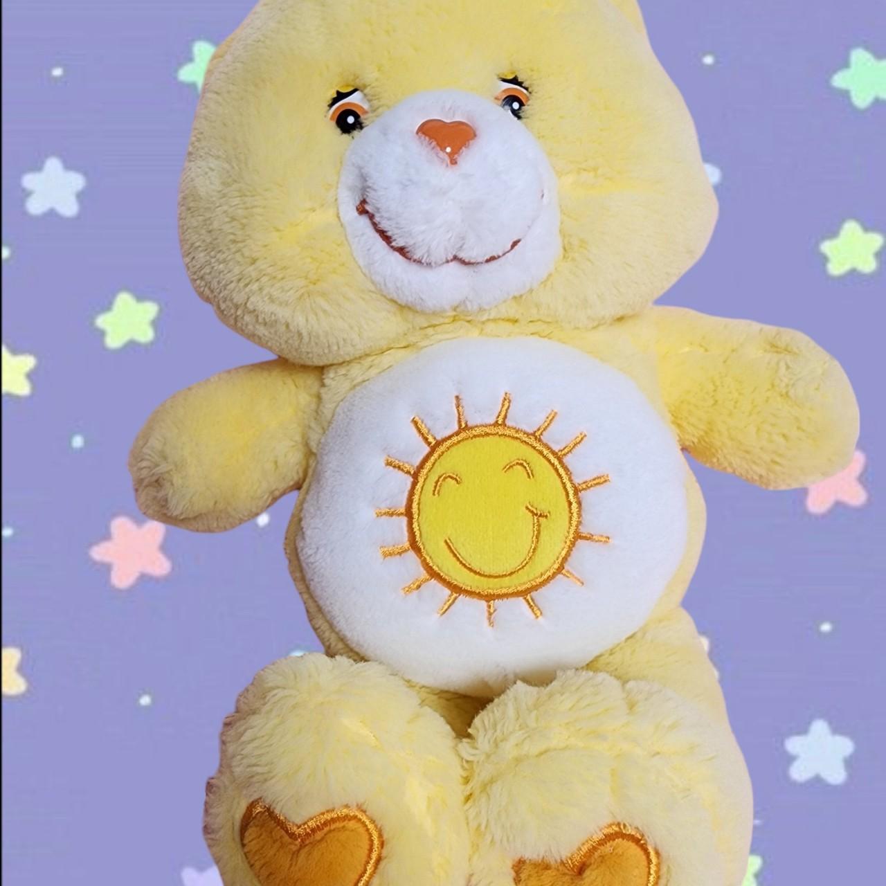 Care Bears Yellow Stuffed-animals | Depop