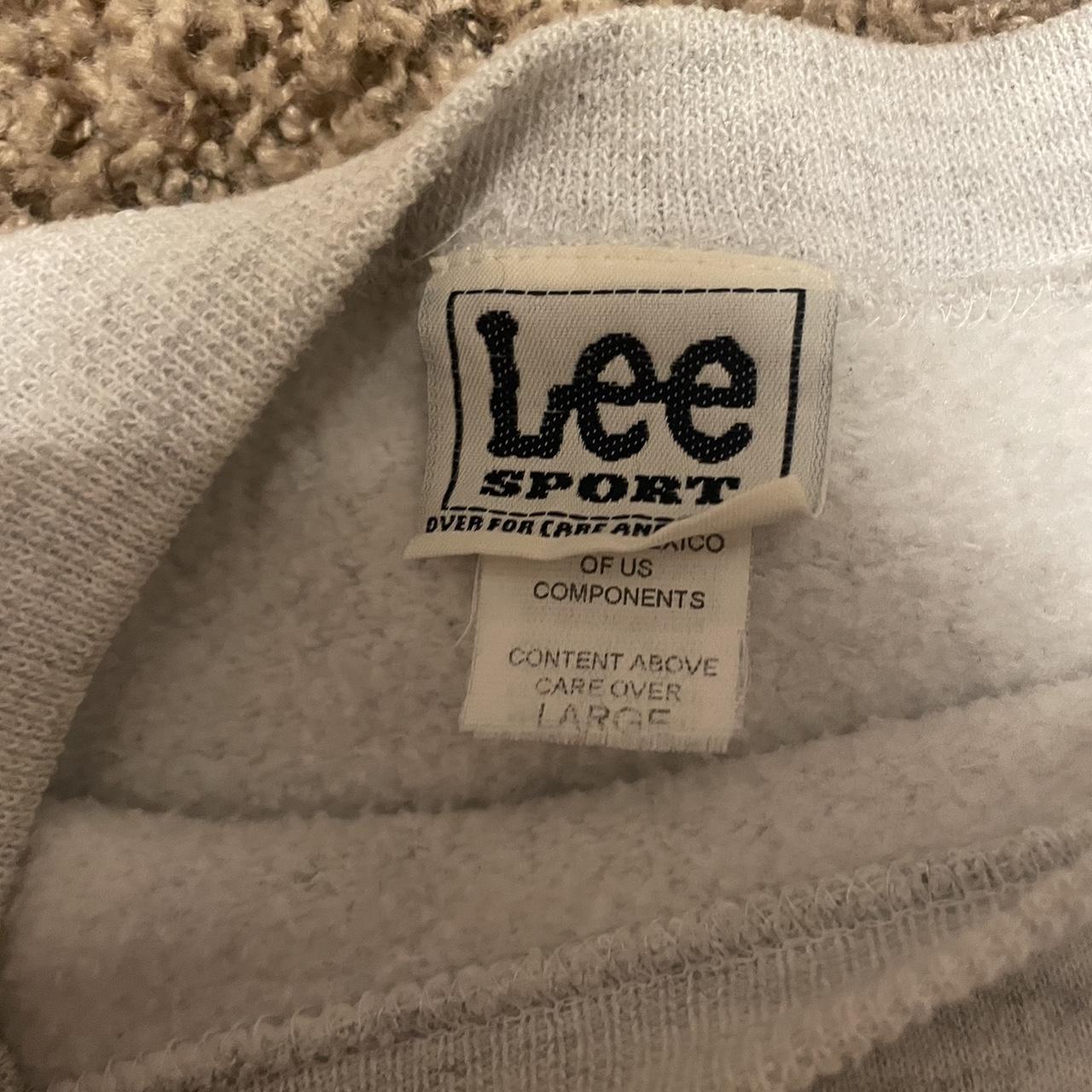 Lee Men's Grey Sweatshirt | Depop