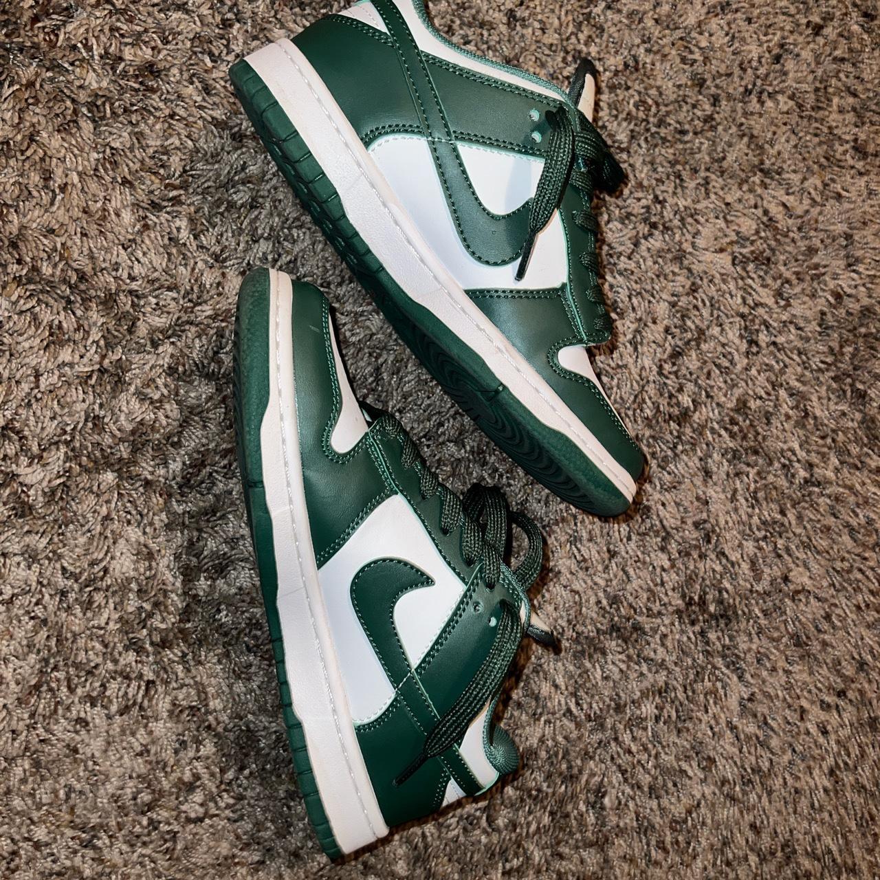 Green Nike dunks size 5.5 ( US women's ) #Nike... - Depop
