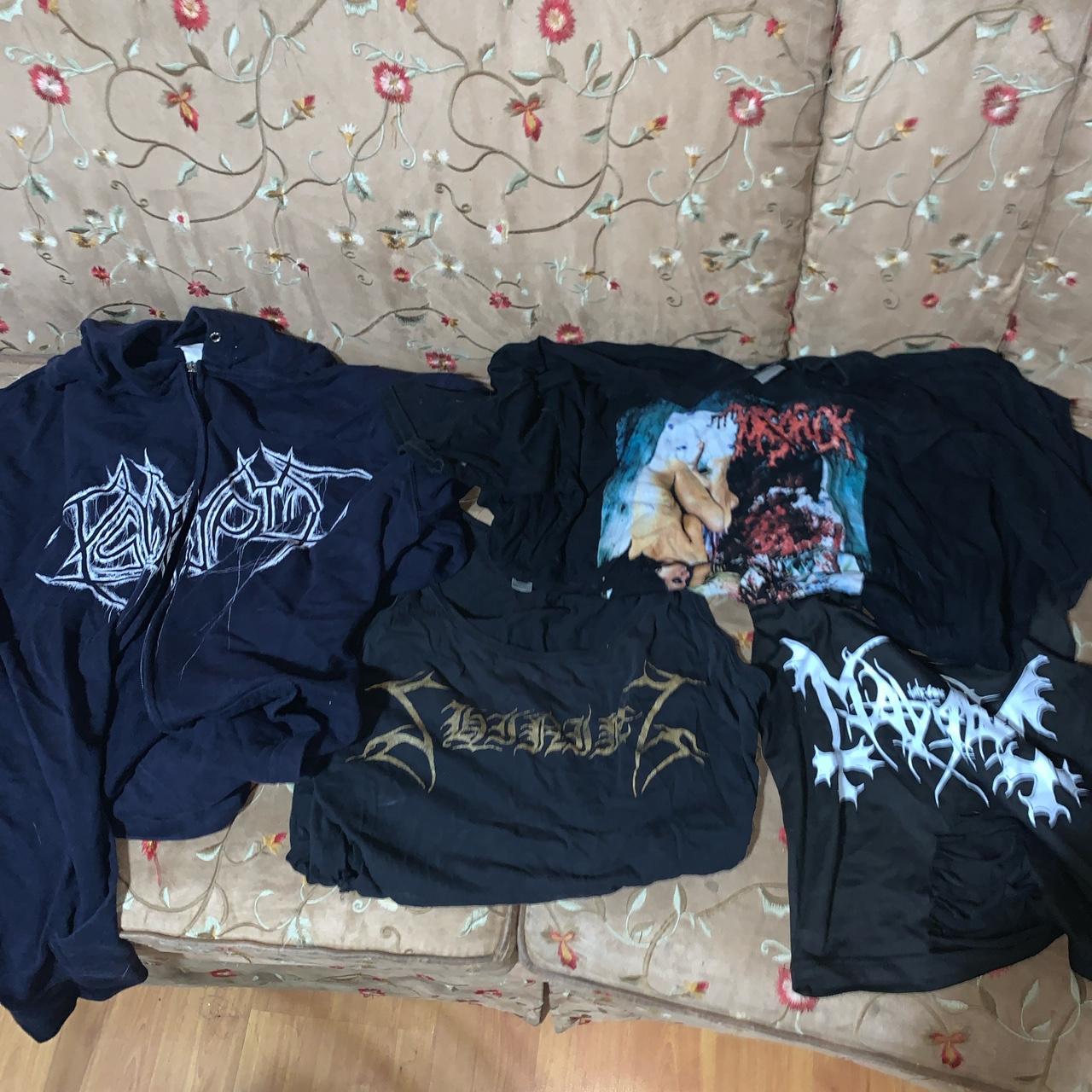 black metal goregrind dsbm death metal shirts for... - Depop