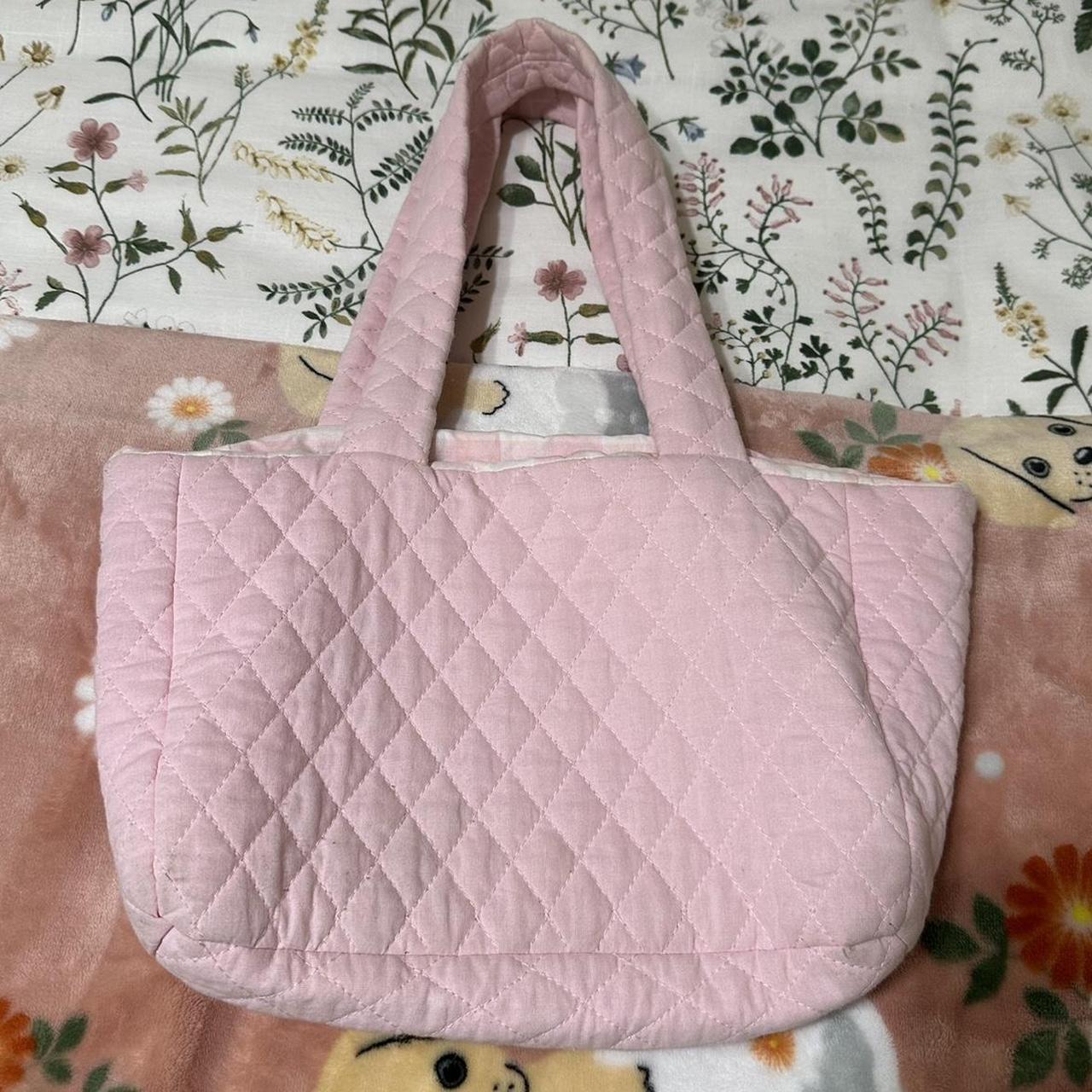 Baby pink small tote 💓 will be washed before sending... | Depop