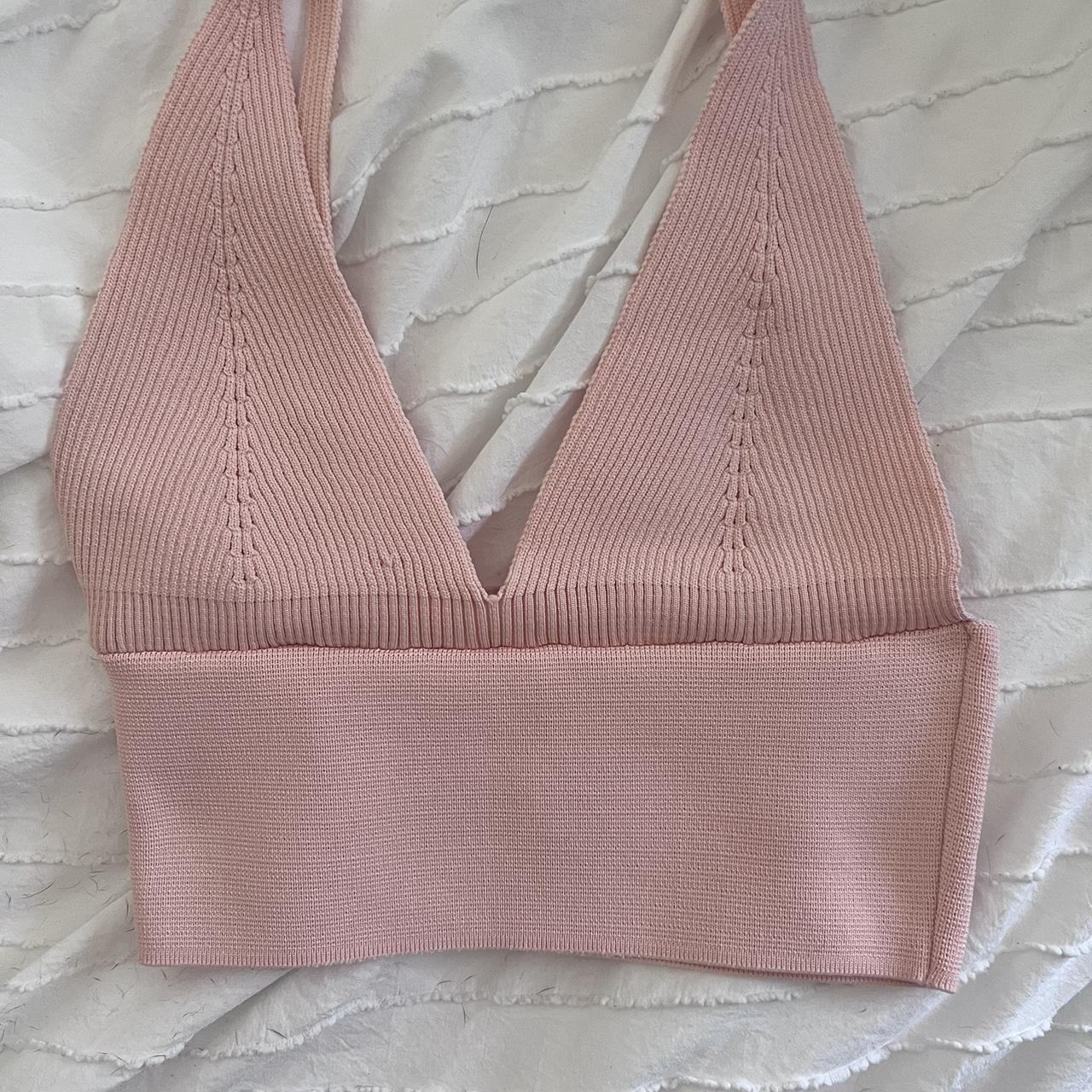 Multicolored Halter Crop Top Bundle Green, Blue and... - Depop