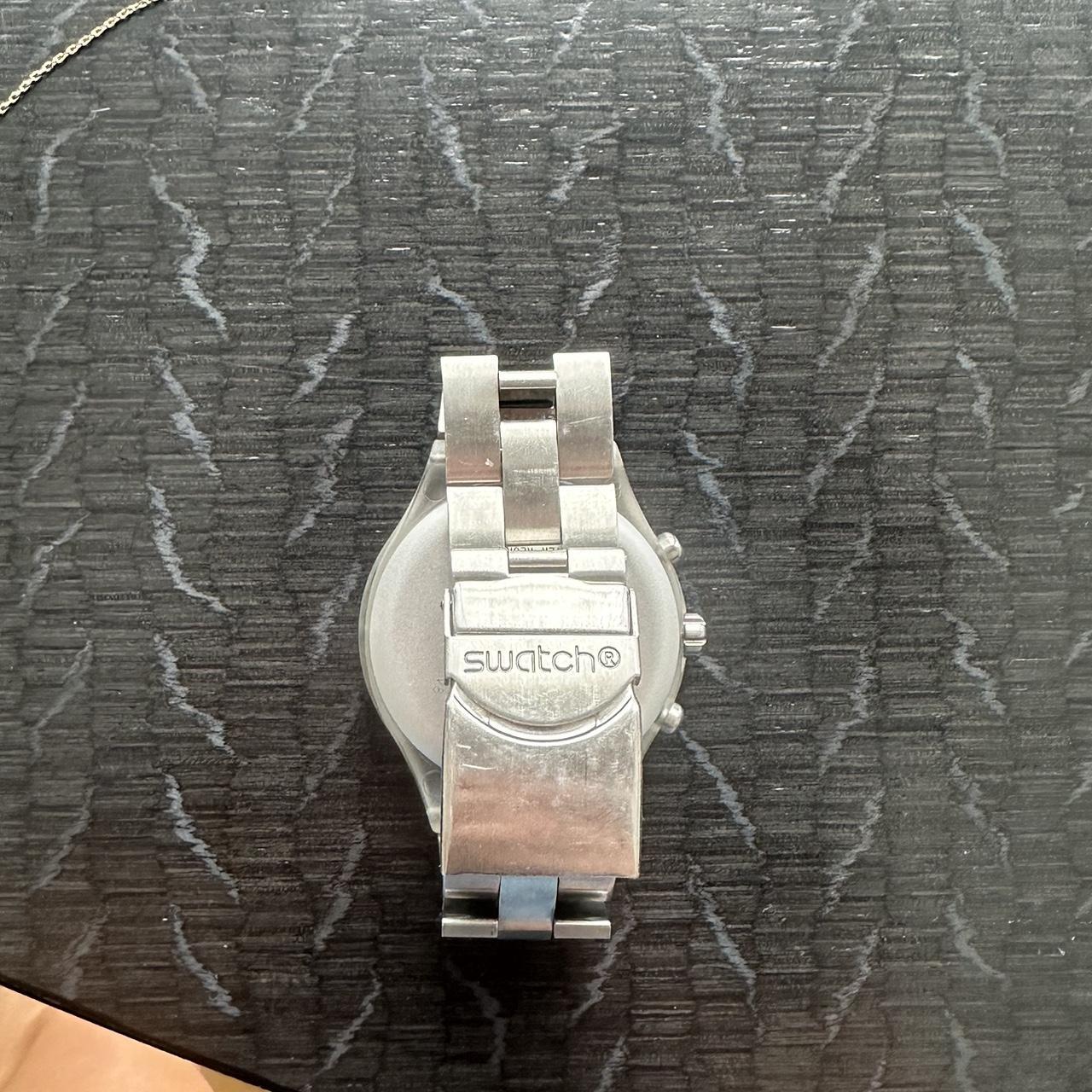 Swatch sterling silver watch #watch #silver #swatch - Depop