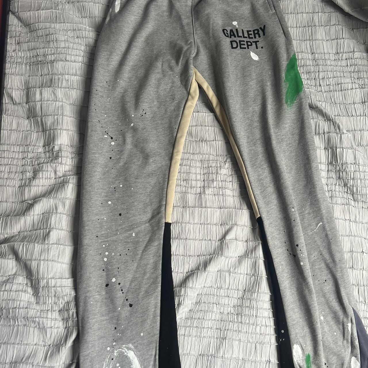 Gallery Dept. Men's Grey Joggers-tracksuits - Depop