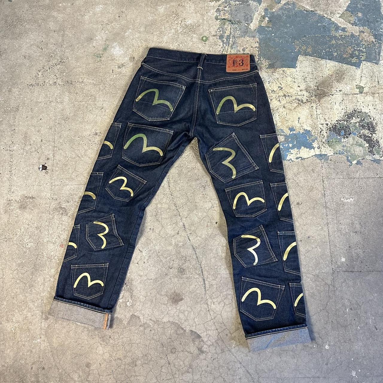 Evisu Men's Jeans | Depop