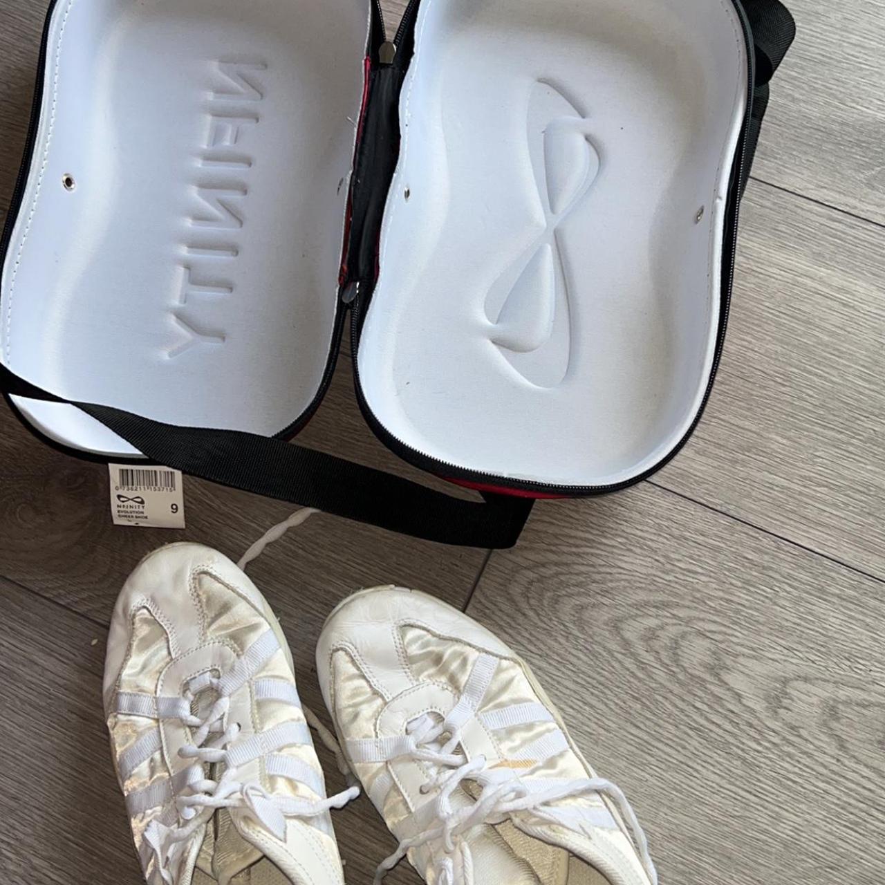 Nfinity Evolution Cheer Shoes With Carry Case Worn Depop