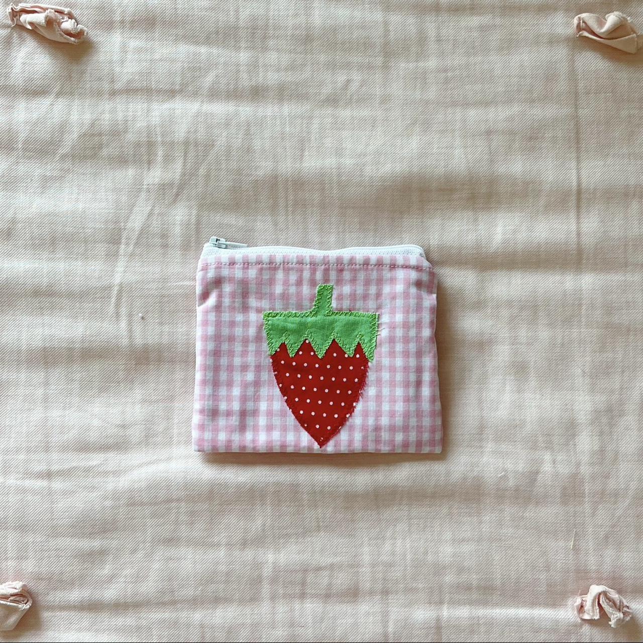Strawberry Coin Purse This is great for coins or... - Depop