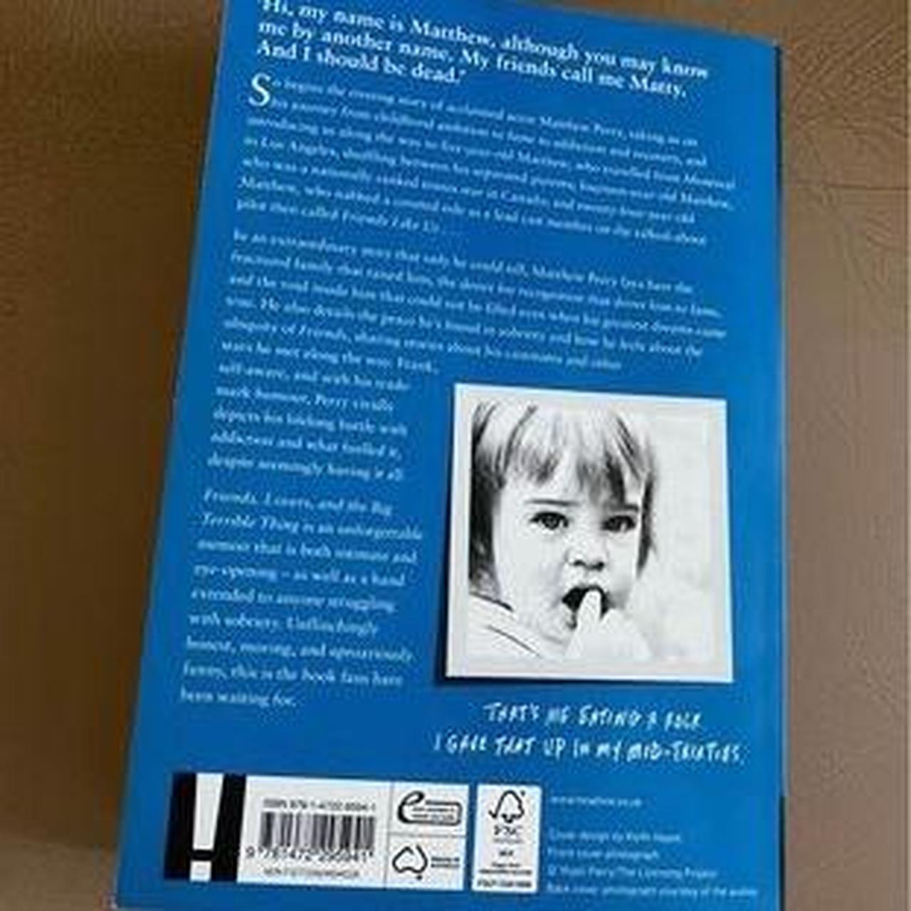 Matthew Perry: Friends, Lovers, and the Big Terrible... - Depop