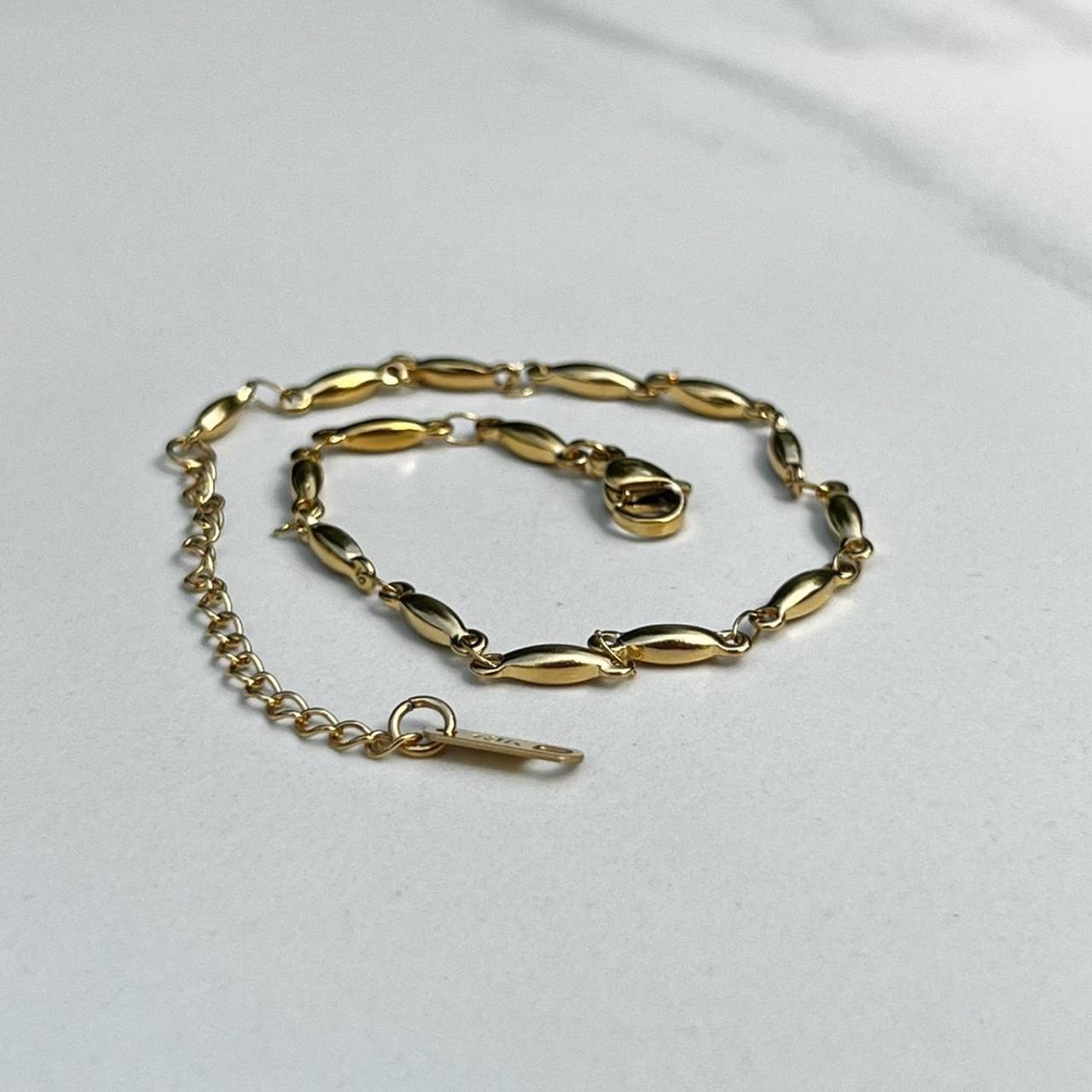 New! “Jess” Gold Anklet Metal is stainless steel -... - Depop