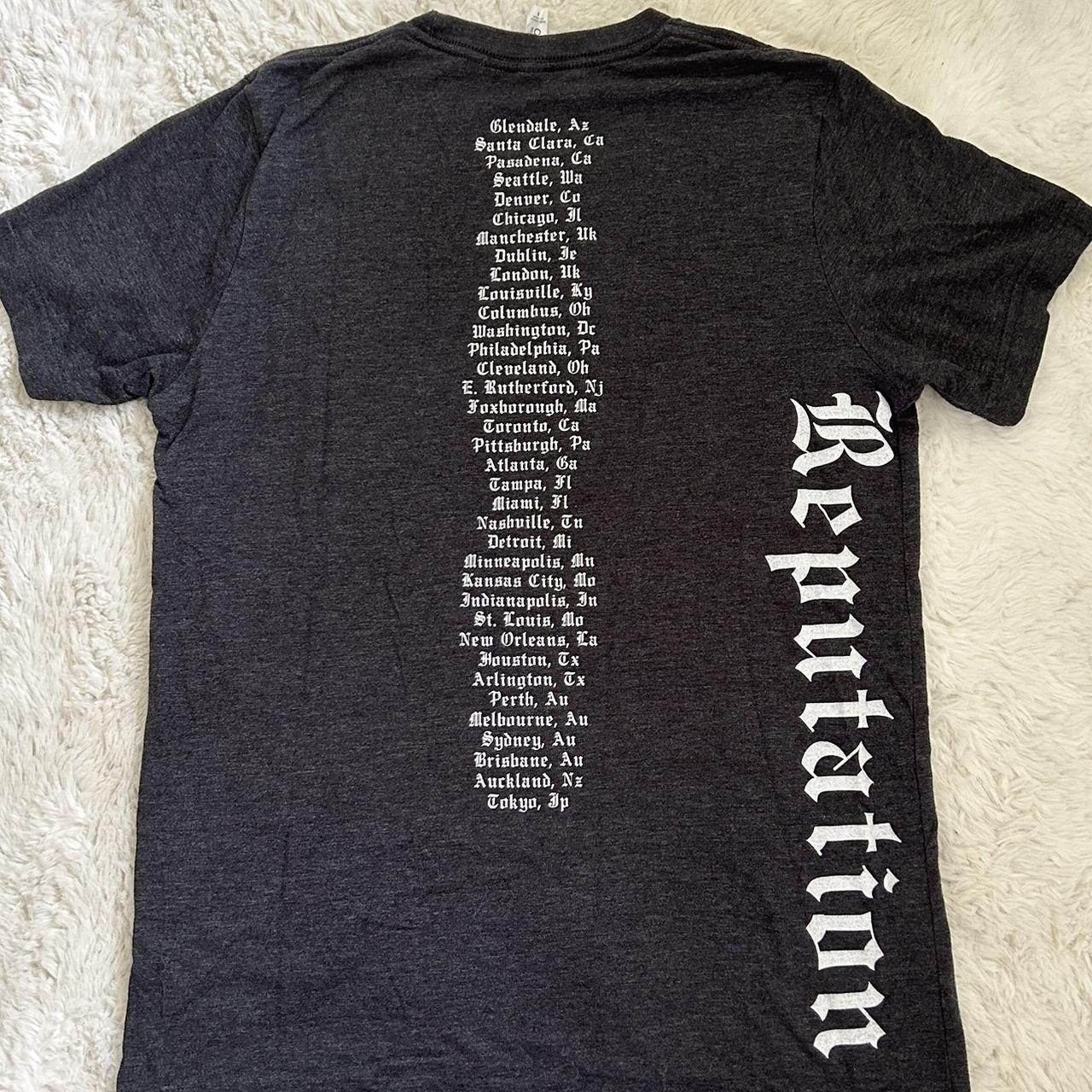 taylor swift reputation tee // slight... - Depop