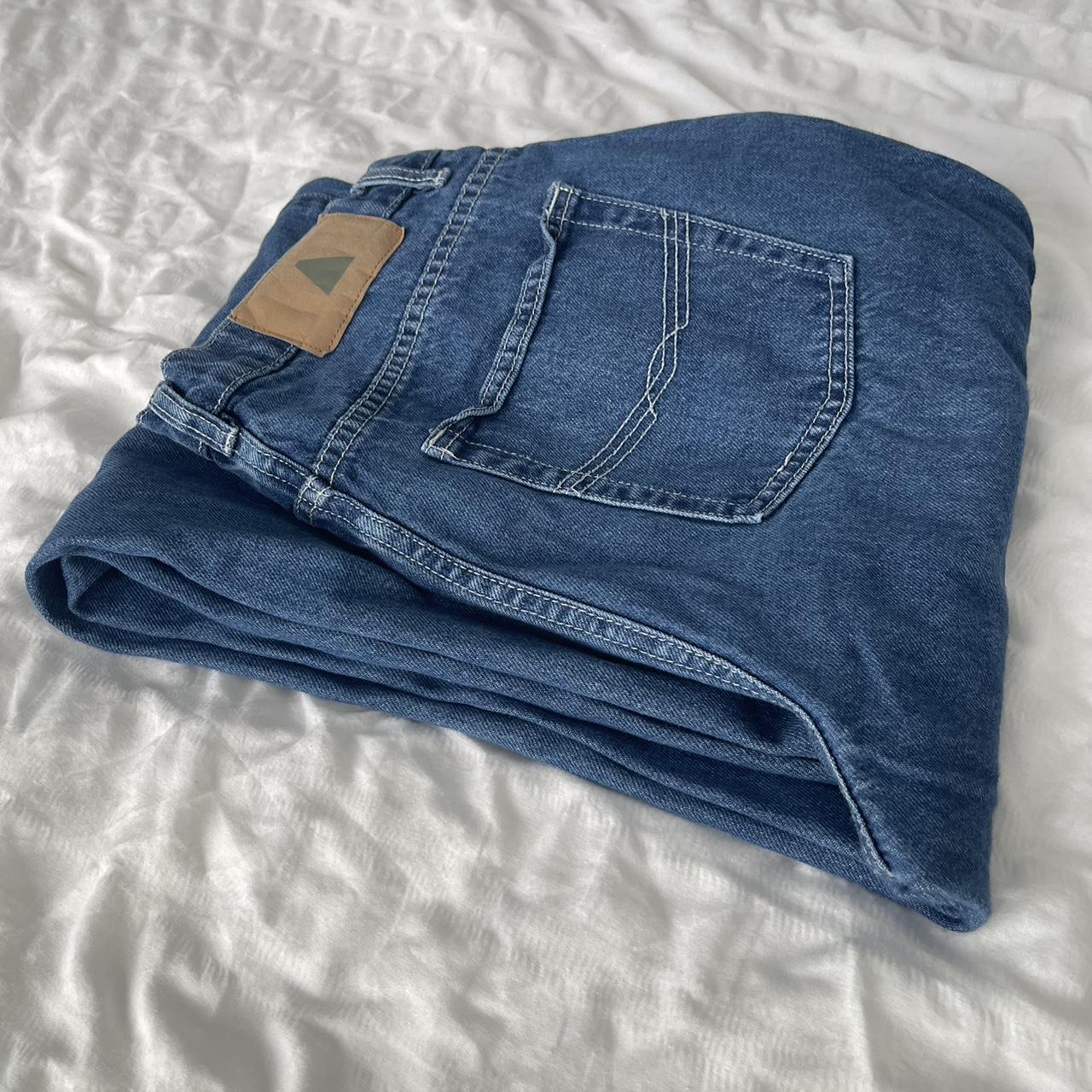 jag wide leg cargo jeans size 30 so flattering - Depop