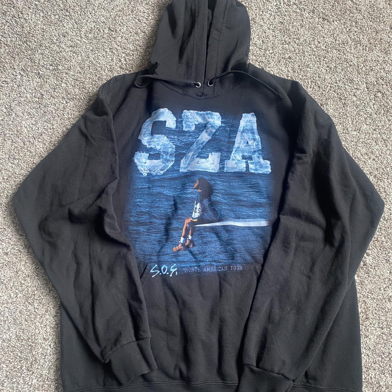 SZA hoodie merch only worn once, no flaws! open to... - Depop