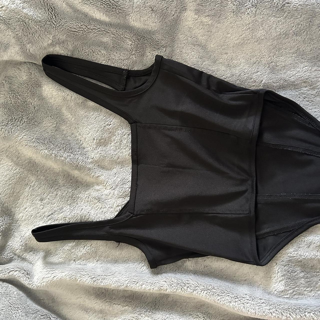 Black Supré corset - worn once - size XS - Depop