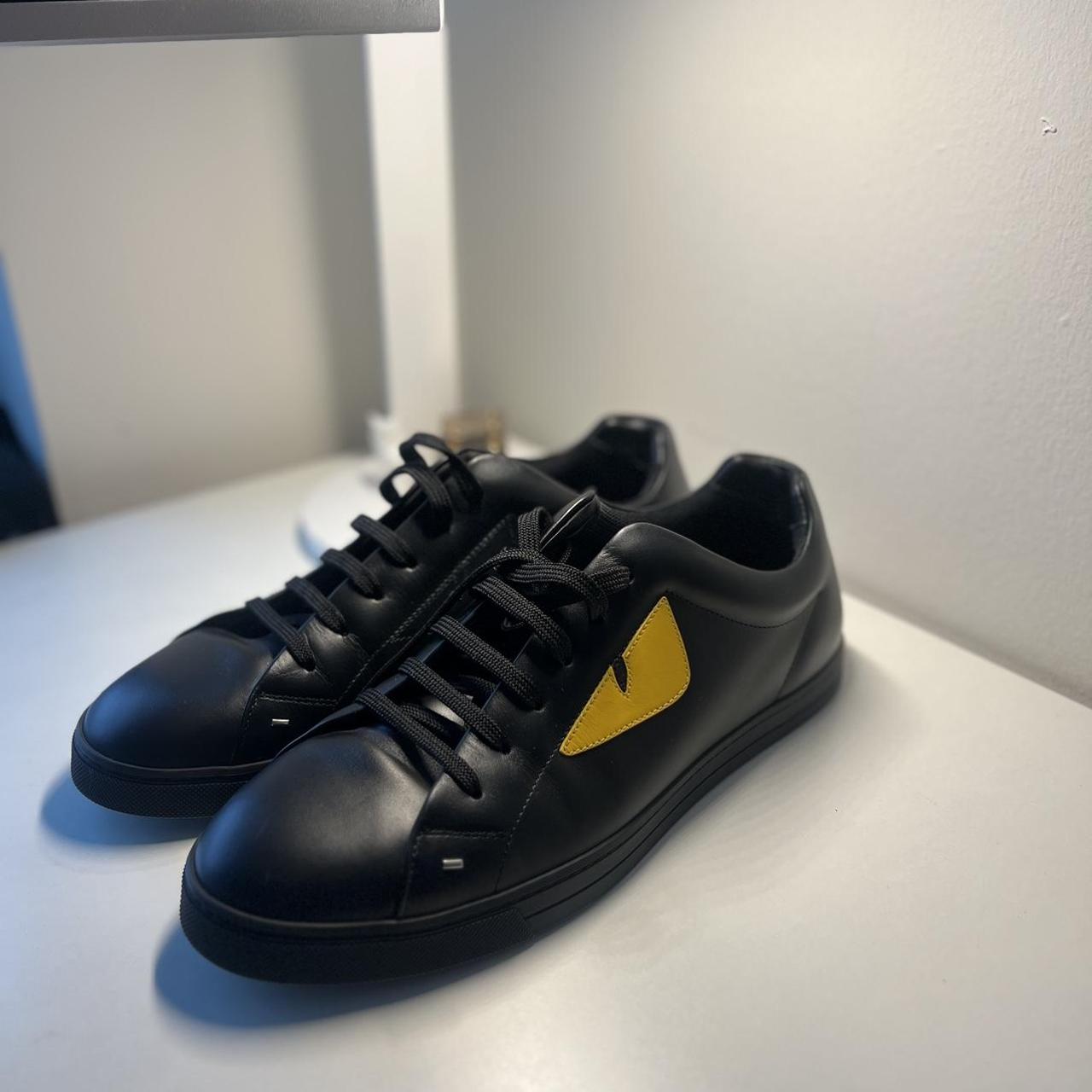 Fendi Men's Black Trainers | Depop