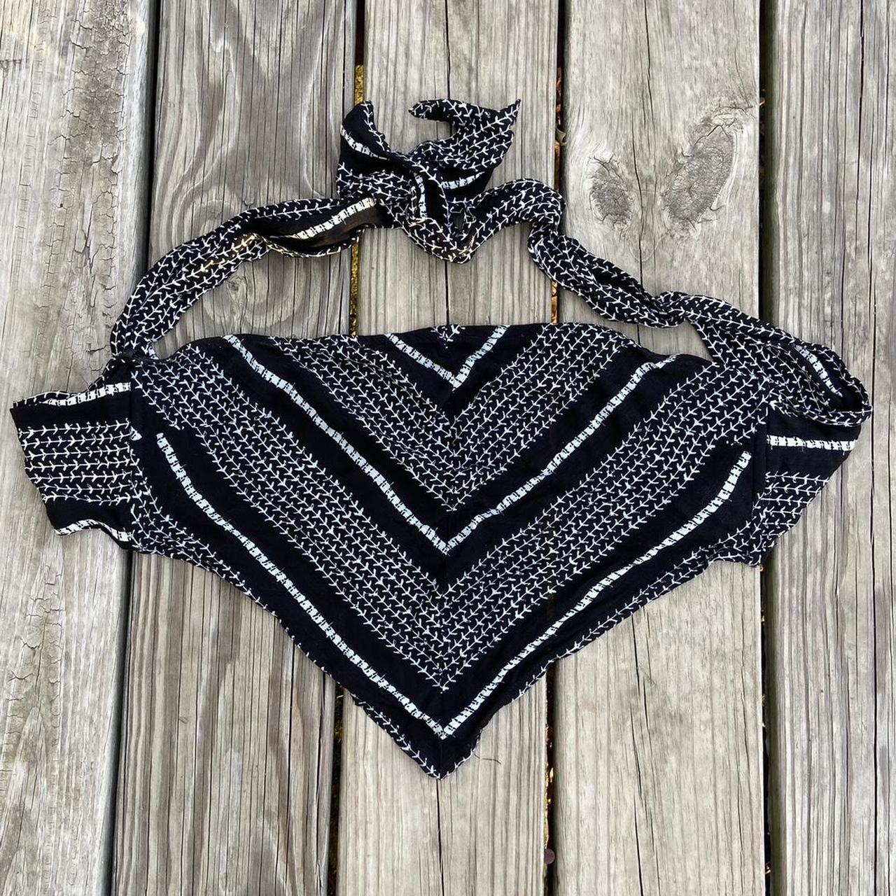 Cotton Candy LA triangle tie top. This top is so... - Depop