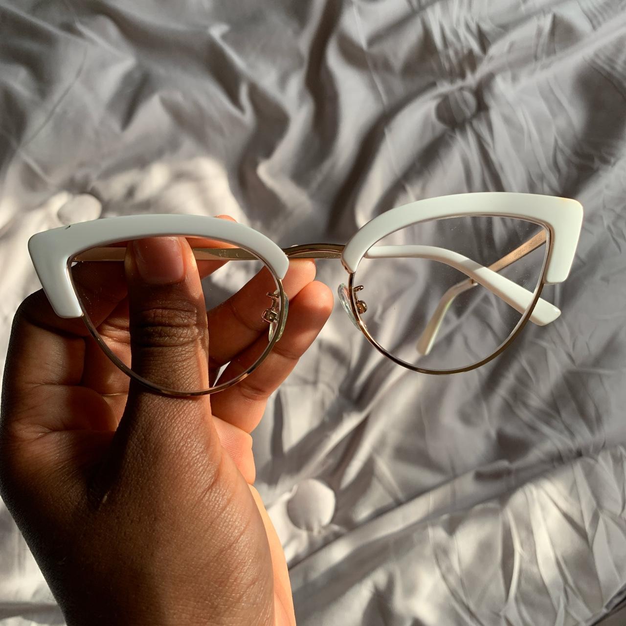 Women's White Sunglasses | Depop