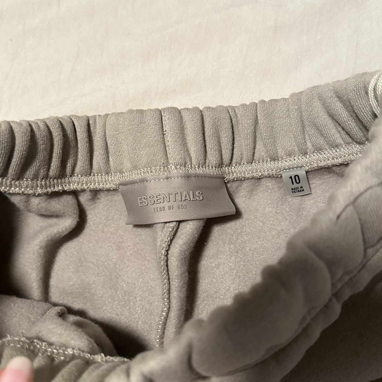 Dark Beige Essentials Shorts NWT, never worn.... - Depop