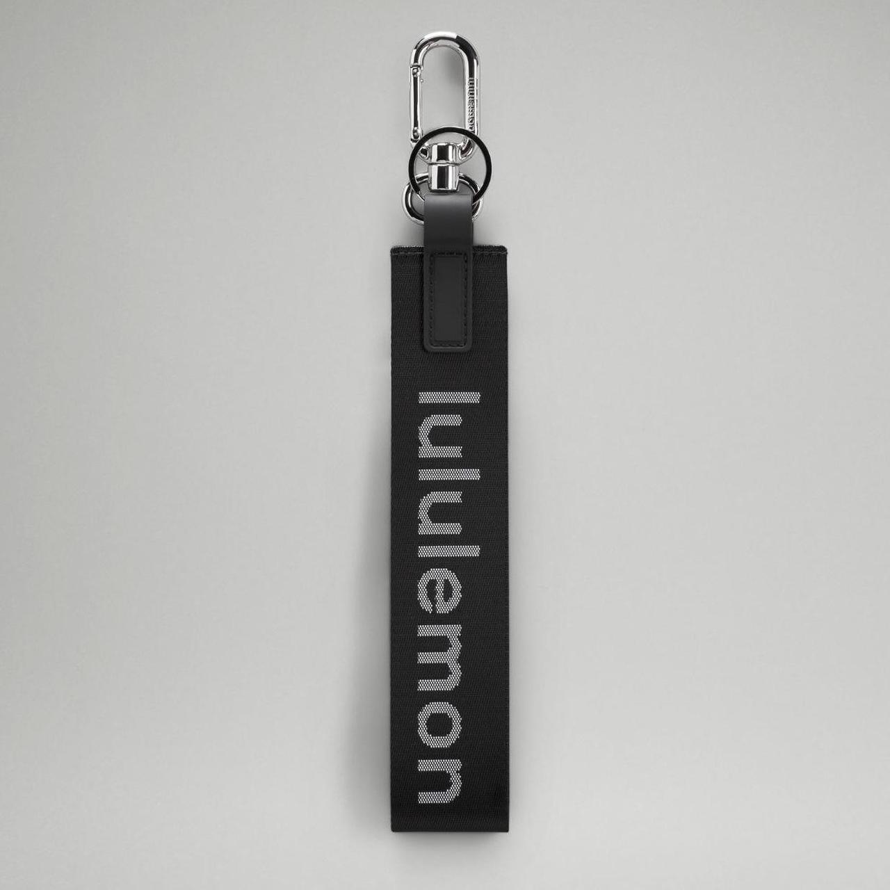 Black Lululemon Keychain Wear on the hardware. - Depop