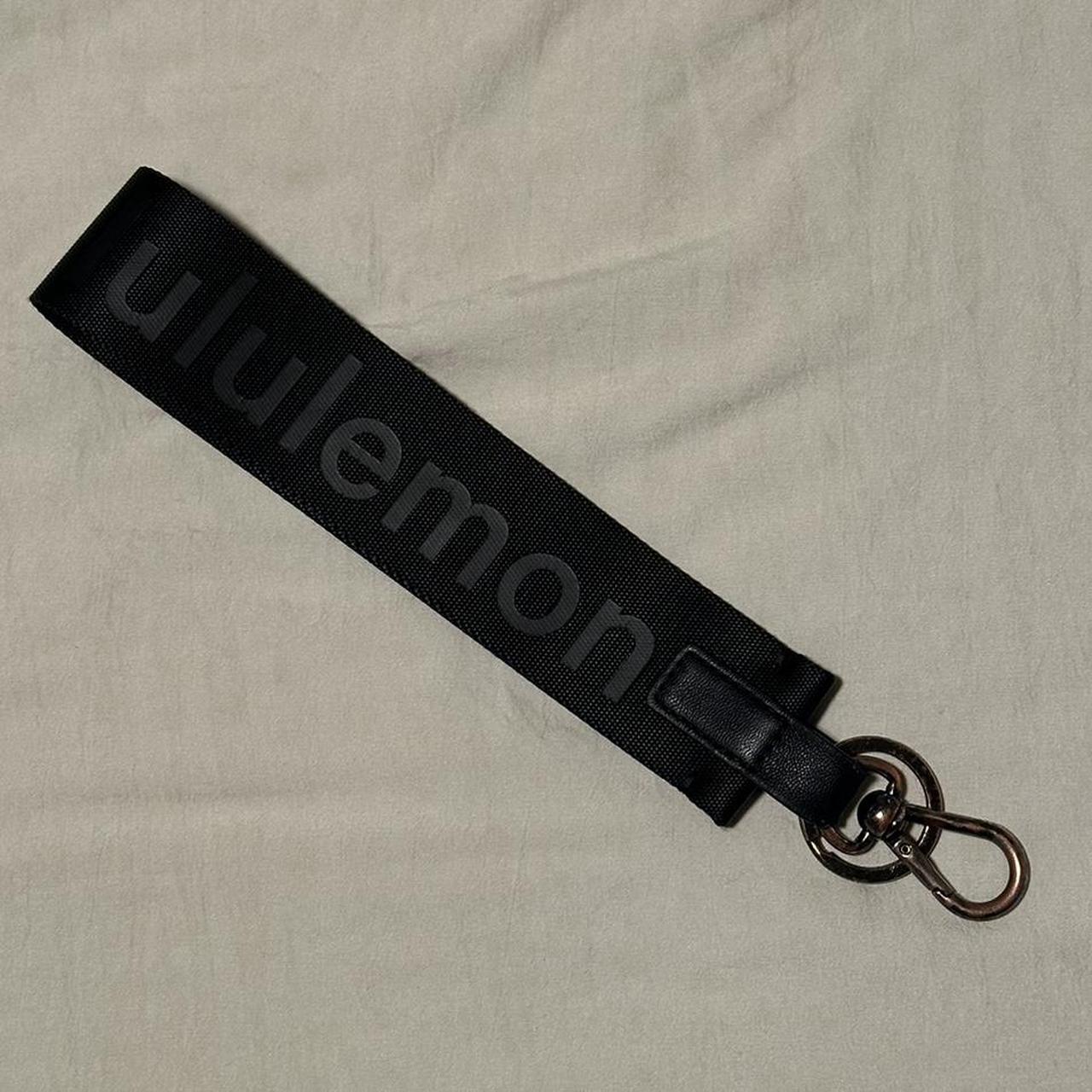 Black Lululemon Keychain Wear on the hardware. - Depop