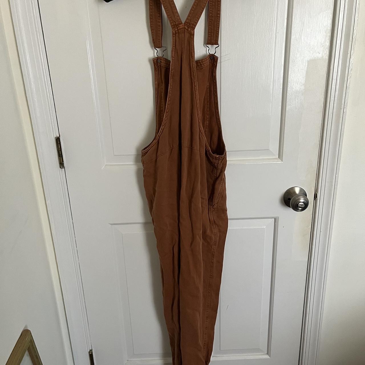 Aerie rust orange overalls Size: XS Only worn a... - Depop