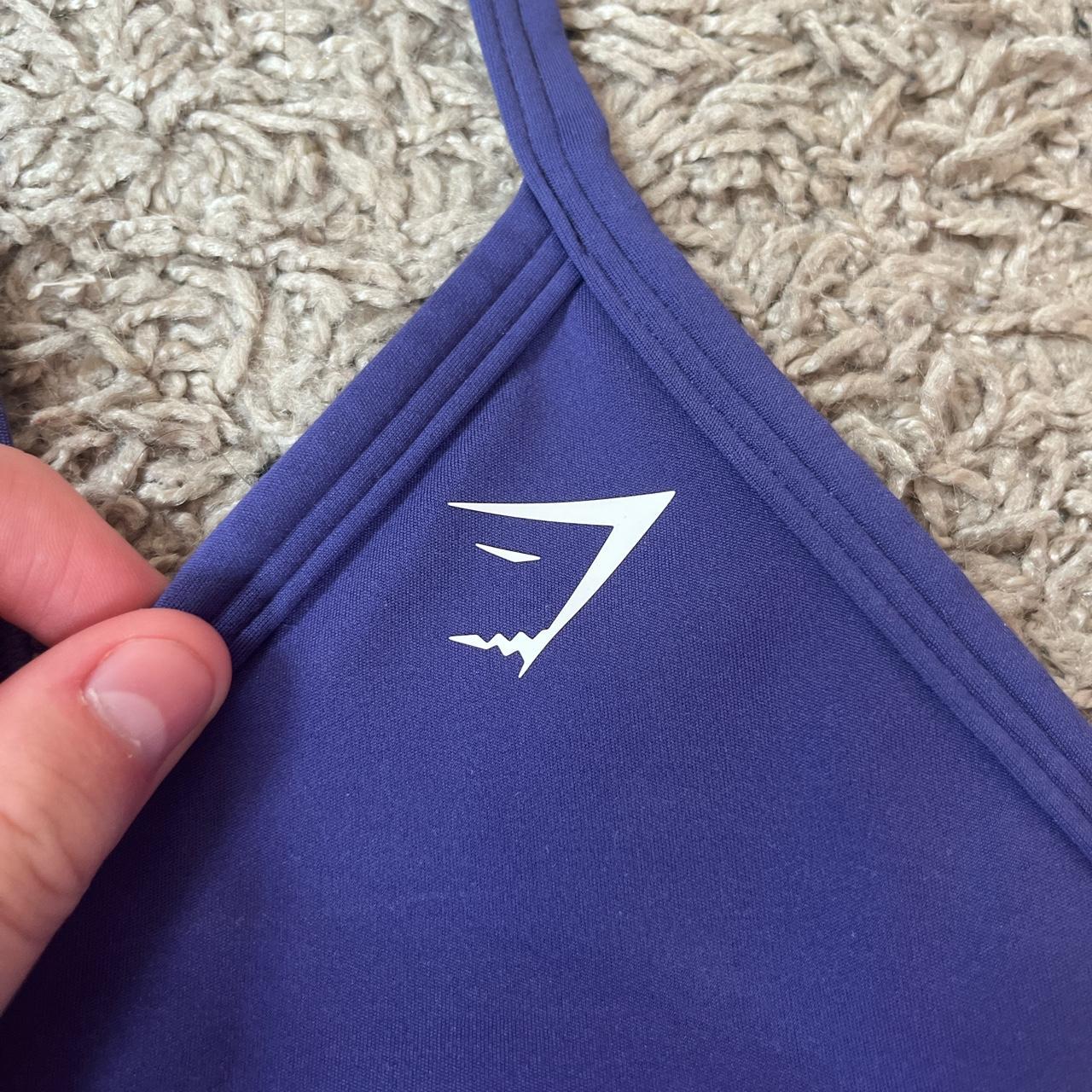 gym shark bra! light support super soft and... - Depop