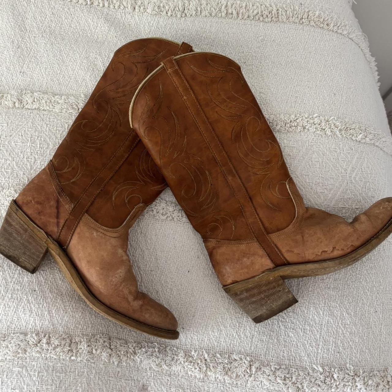 Dingo brand authentic cowgirl boots! Size 8. High... | Depop