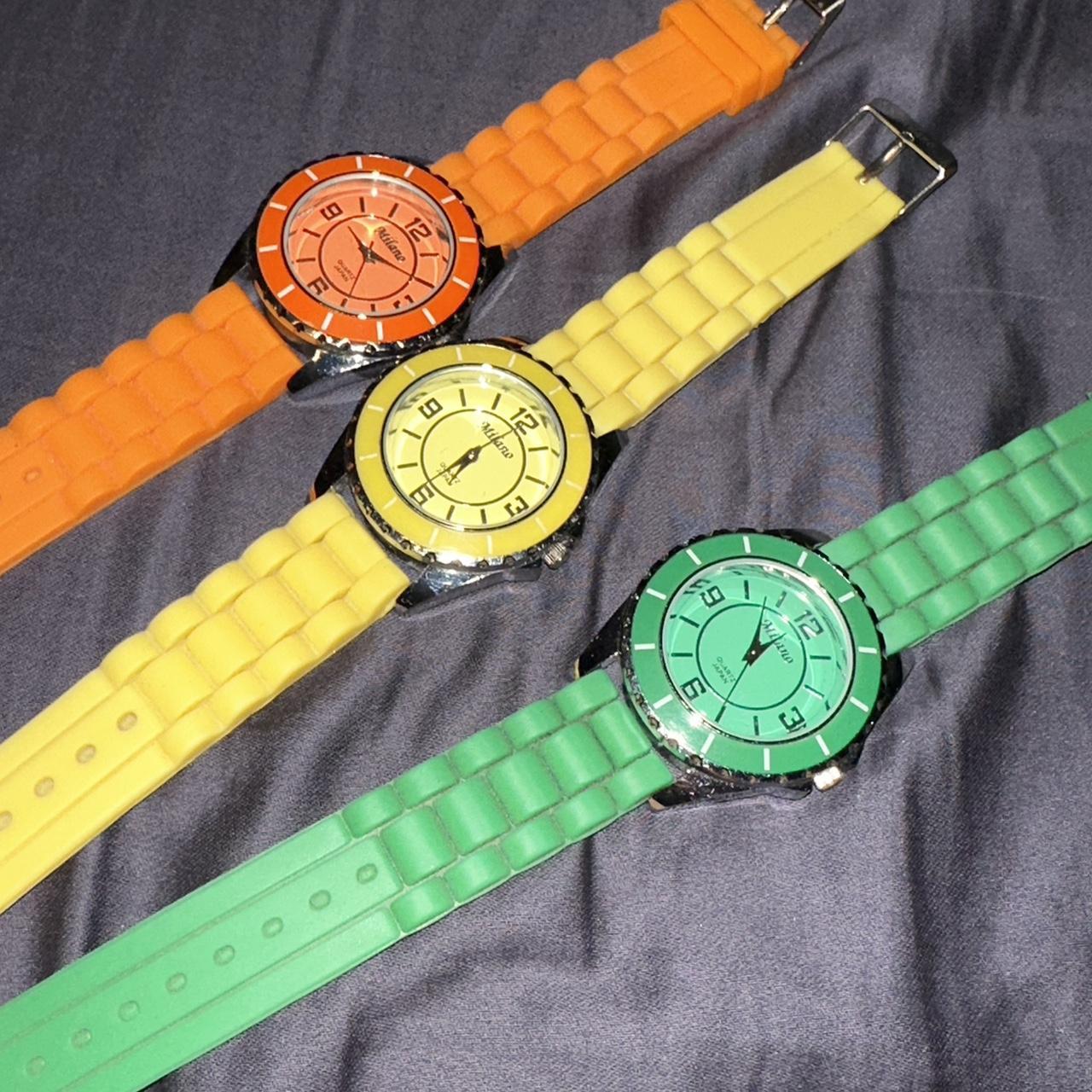 1990 Colorful Watches | Condition: 8/10 | Each watch... - Depop