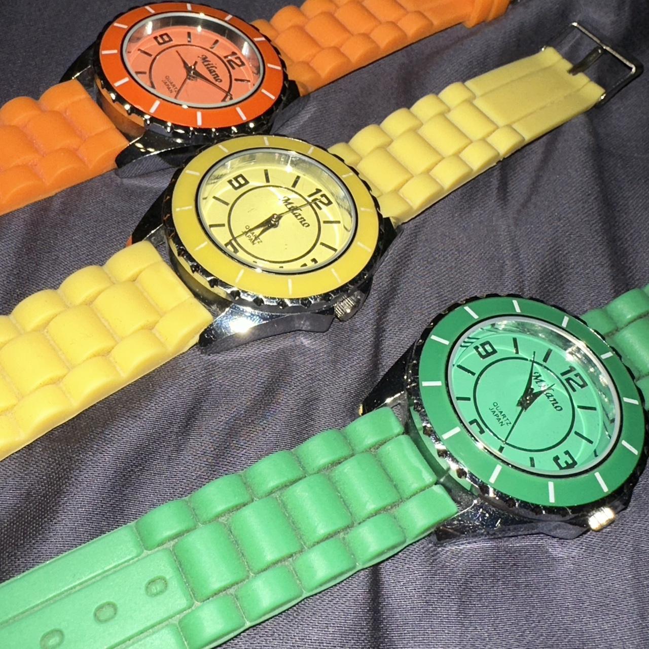1990 Colorful Watches | Condition: 8/10 | Each watch... - Depop