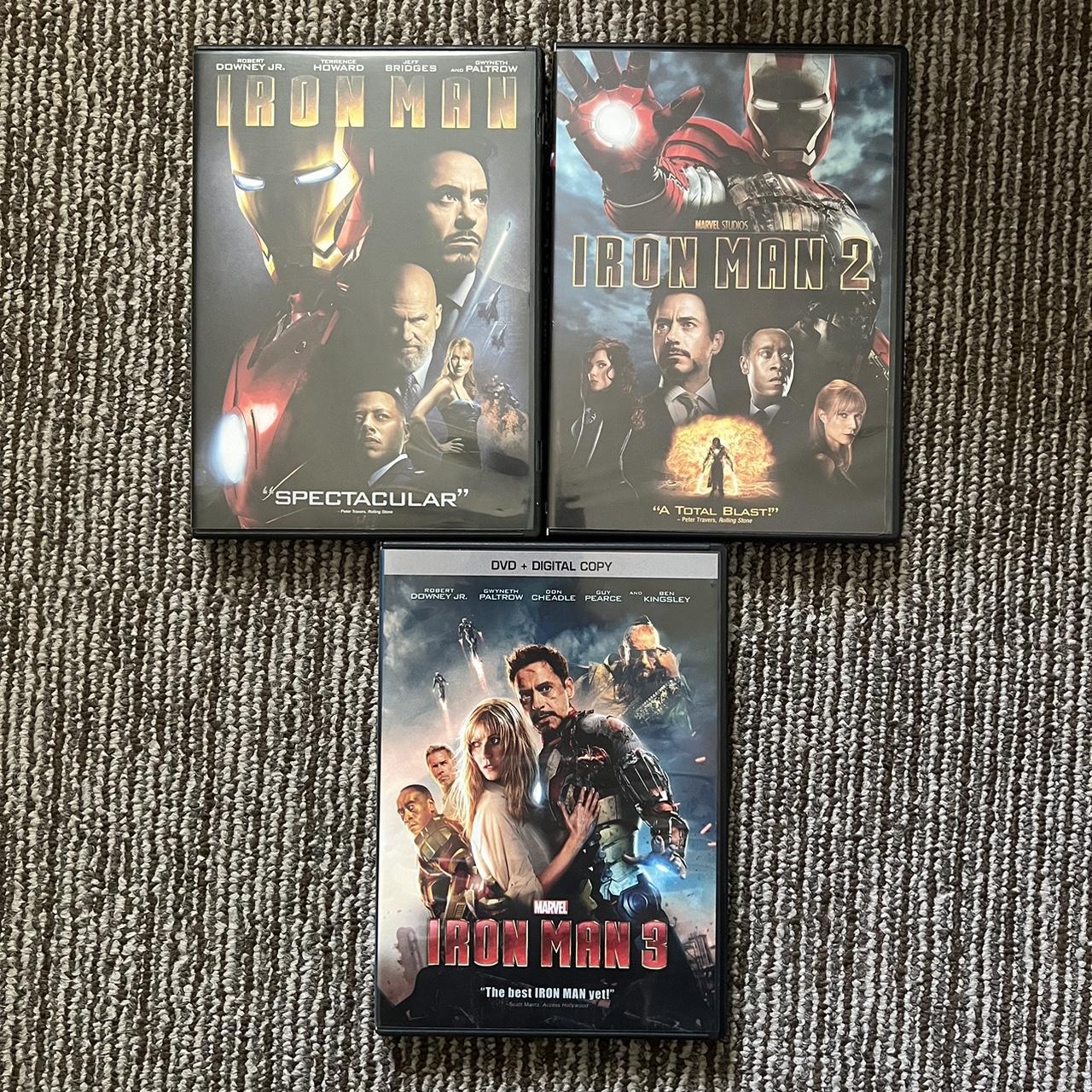 Iron Man DVD Set + Works well! + No noticeable... - Depop