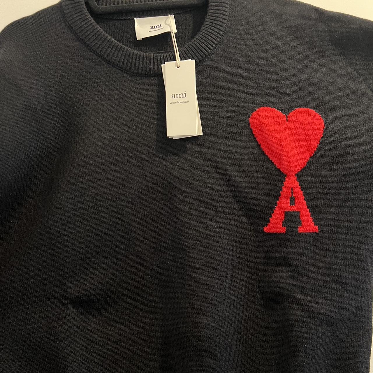 Ami Paris jumper Size medium - Depop