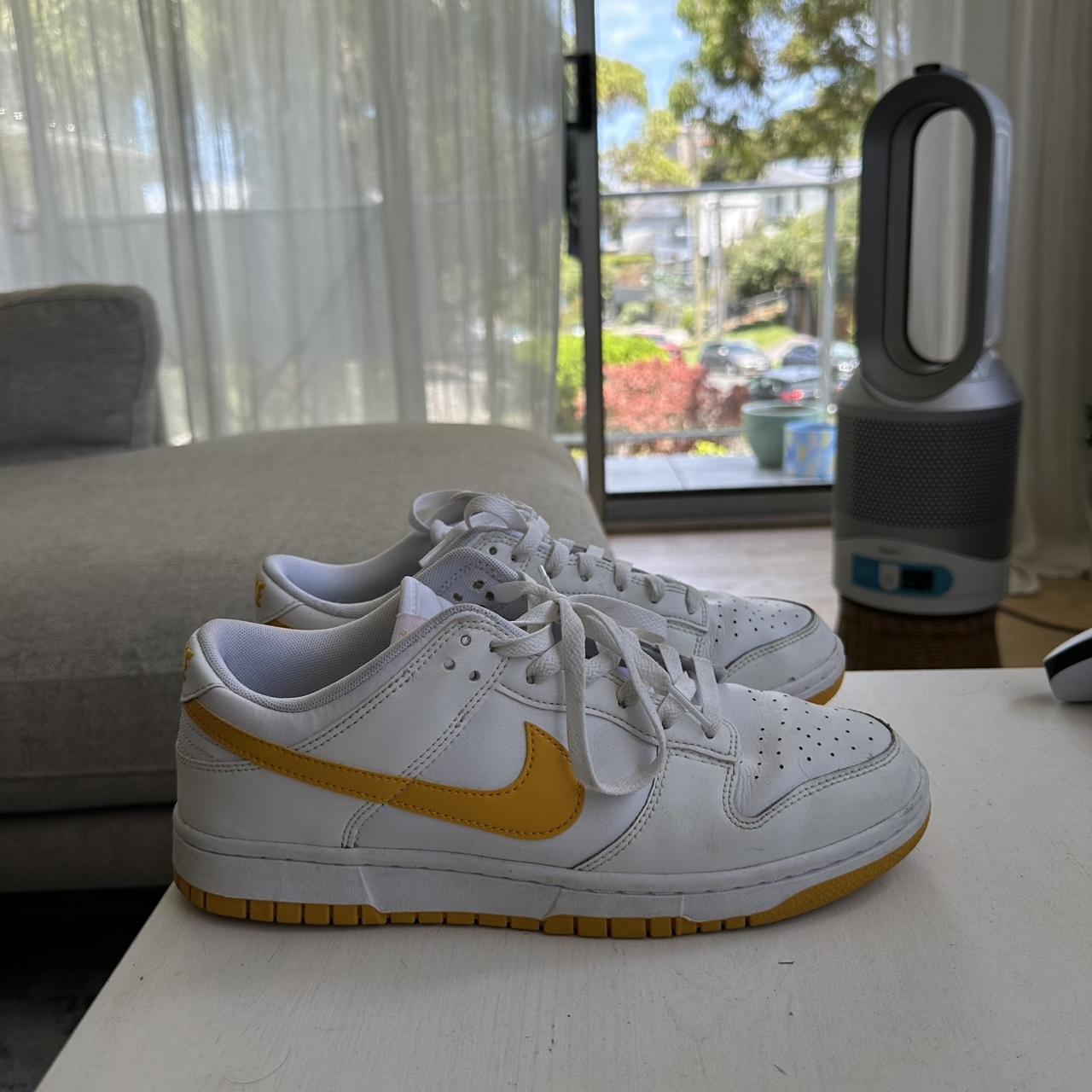 Nike Men’s Retro Low Dunks - Yellow. Size US 10... | Depop