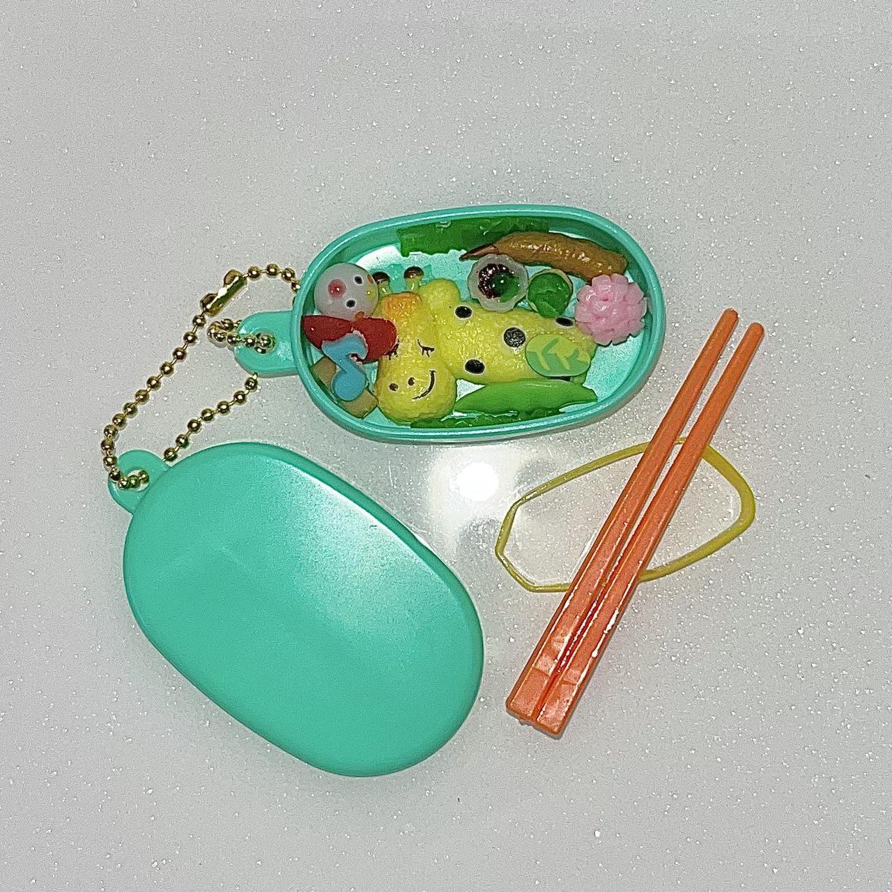 insanely detailed japanese bento keychain 🍙💚 giraffe... - Depop