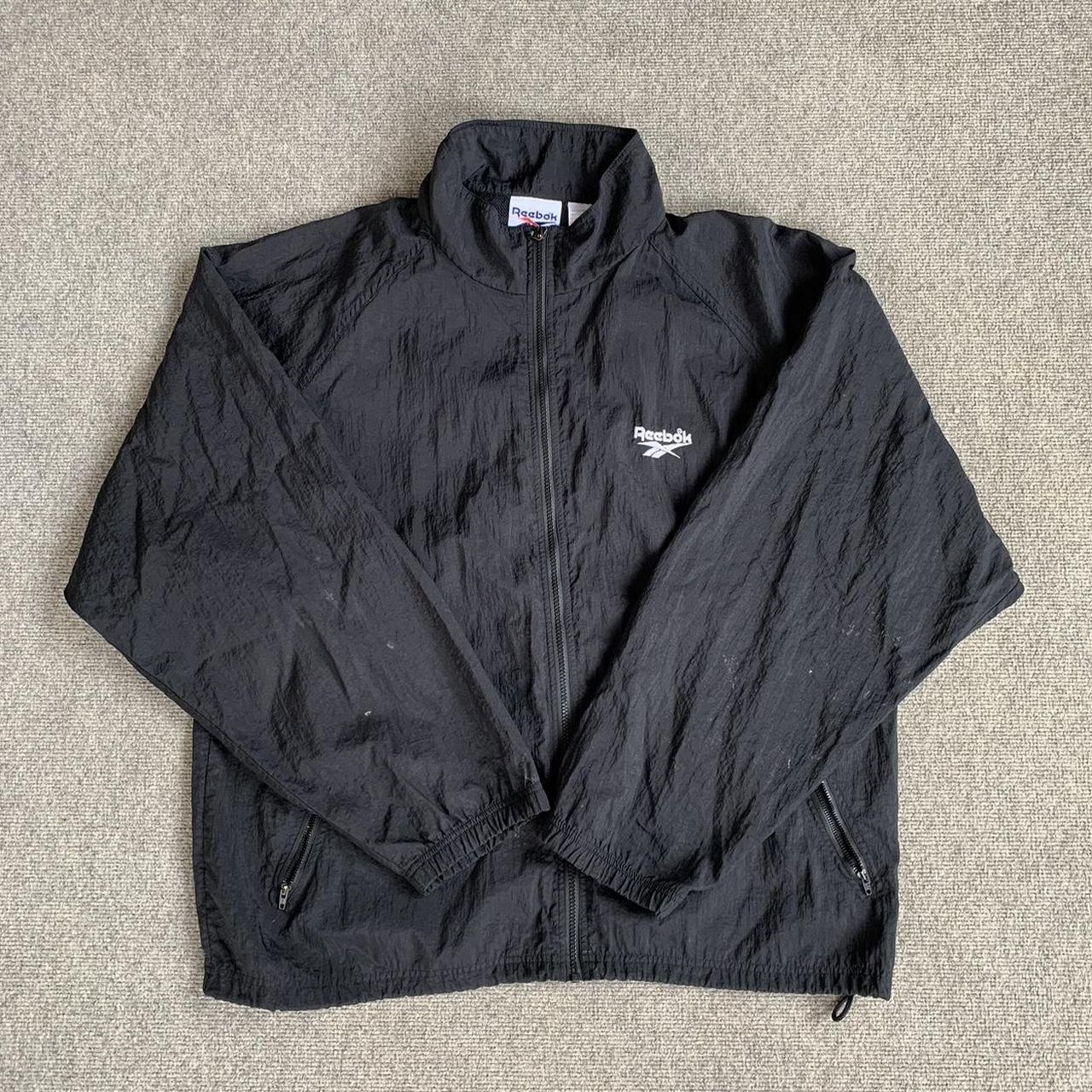 Vintage 90s Reebok Jacket -Good condition -Slight... - Depop