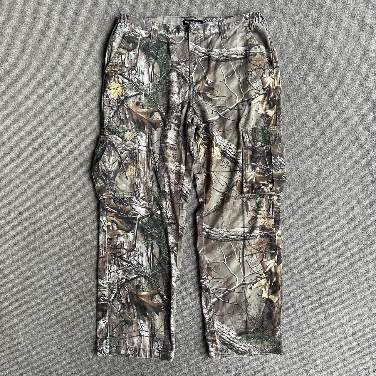 Vintage Realtree Camo Pants -Great condition -Good... - Depop