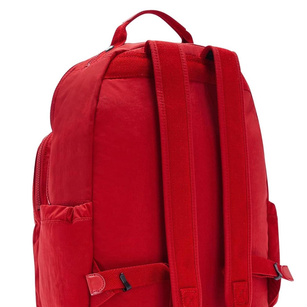 red brand new kipling seoul 15” laptop backpack... - Depop