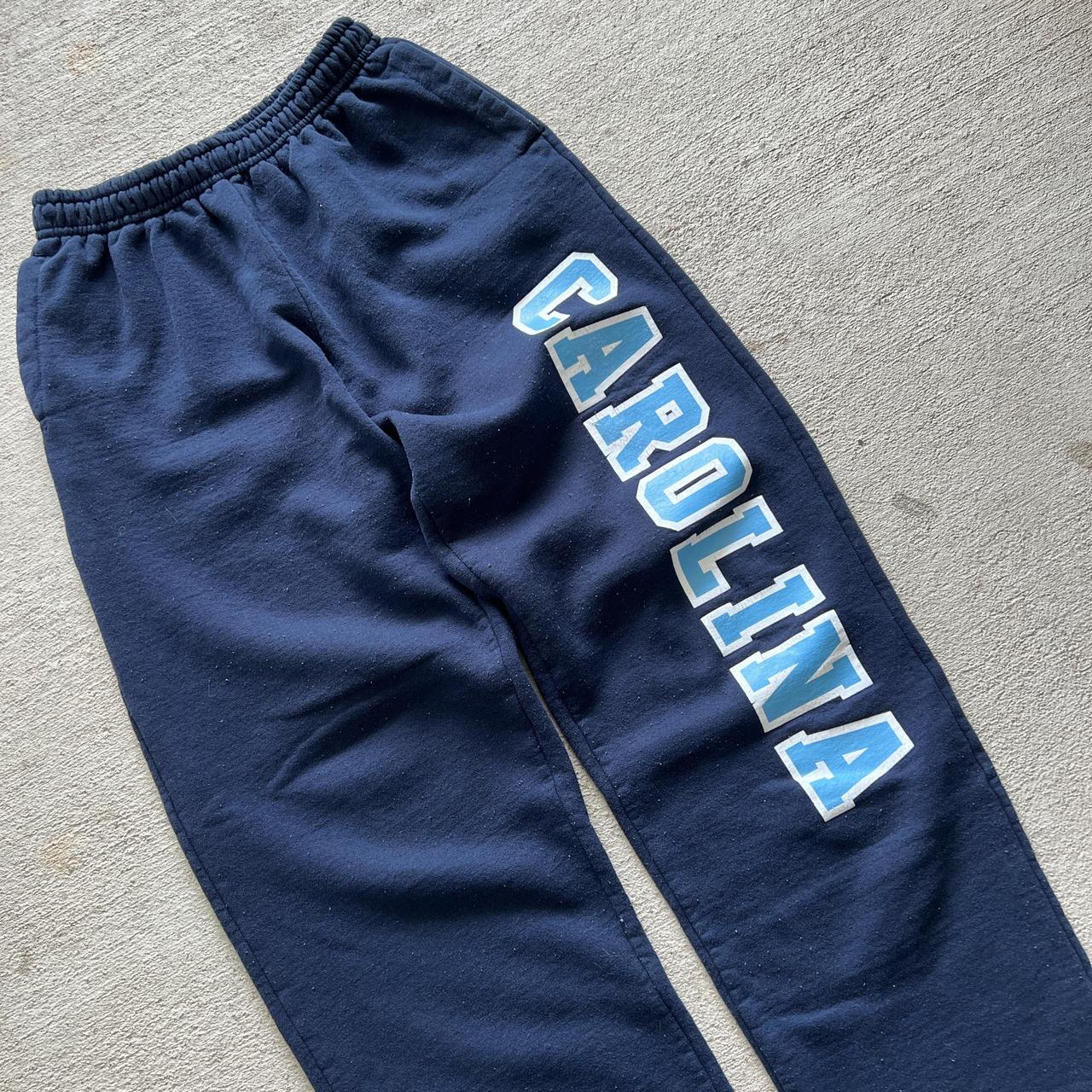 UNC North Carolina Baggy Sweatpants • size Medium,... - Depop