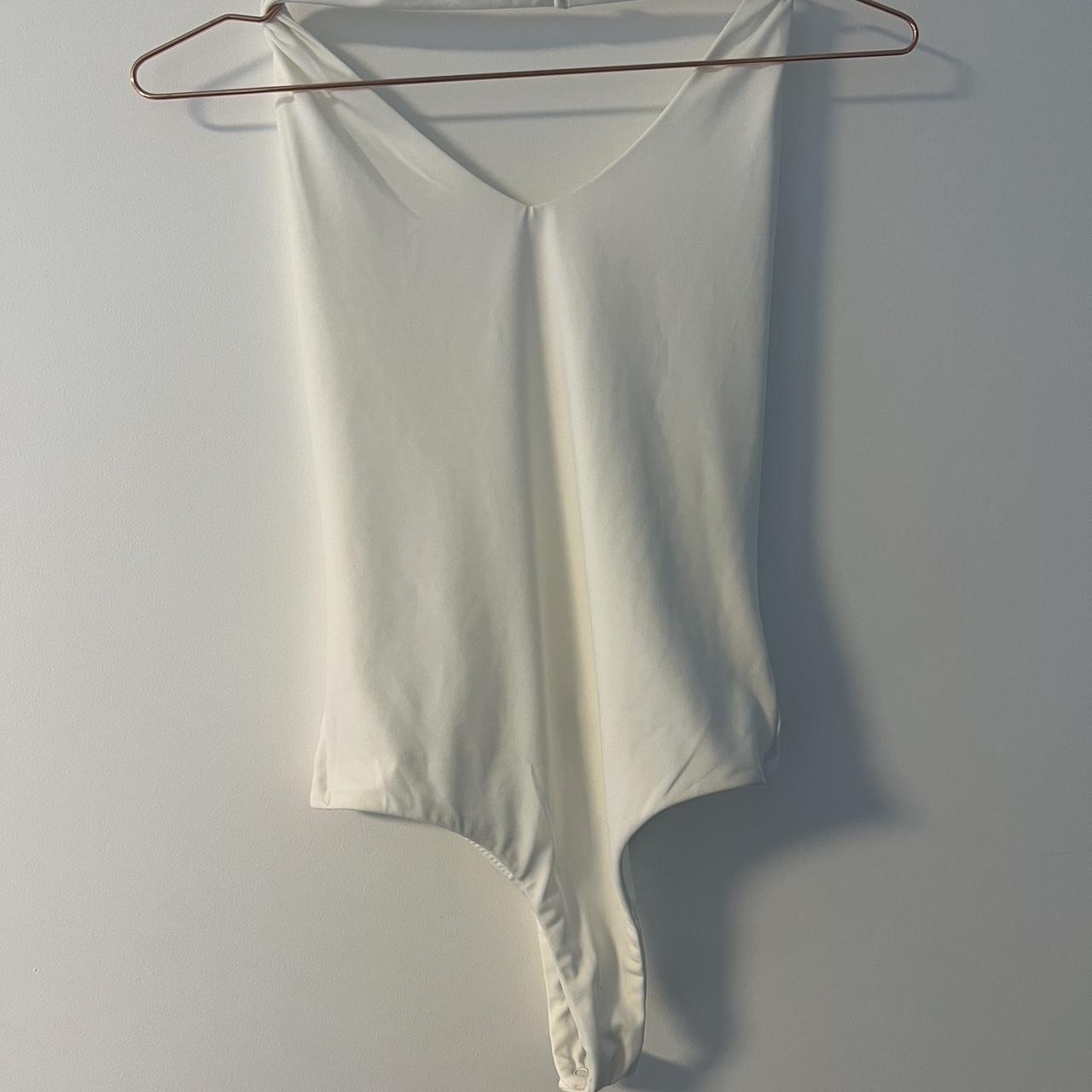 White Glassons body suit, never worn. Excellent... - Depop