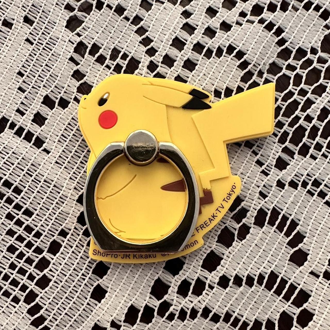 Kawaii pokemon pikachu attachable phone ring stand... | Depop