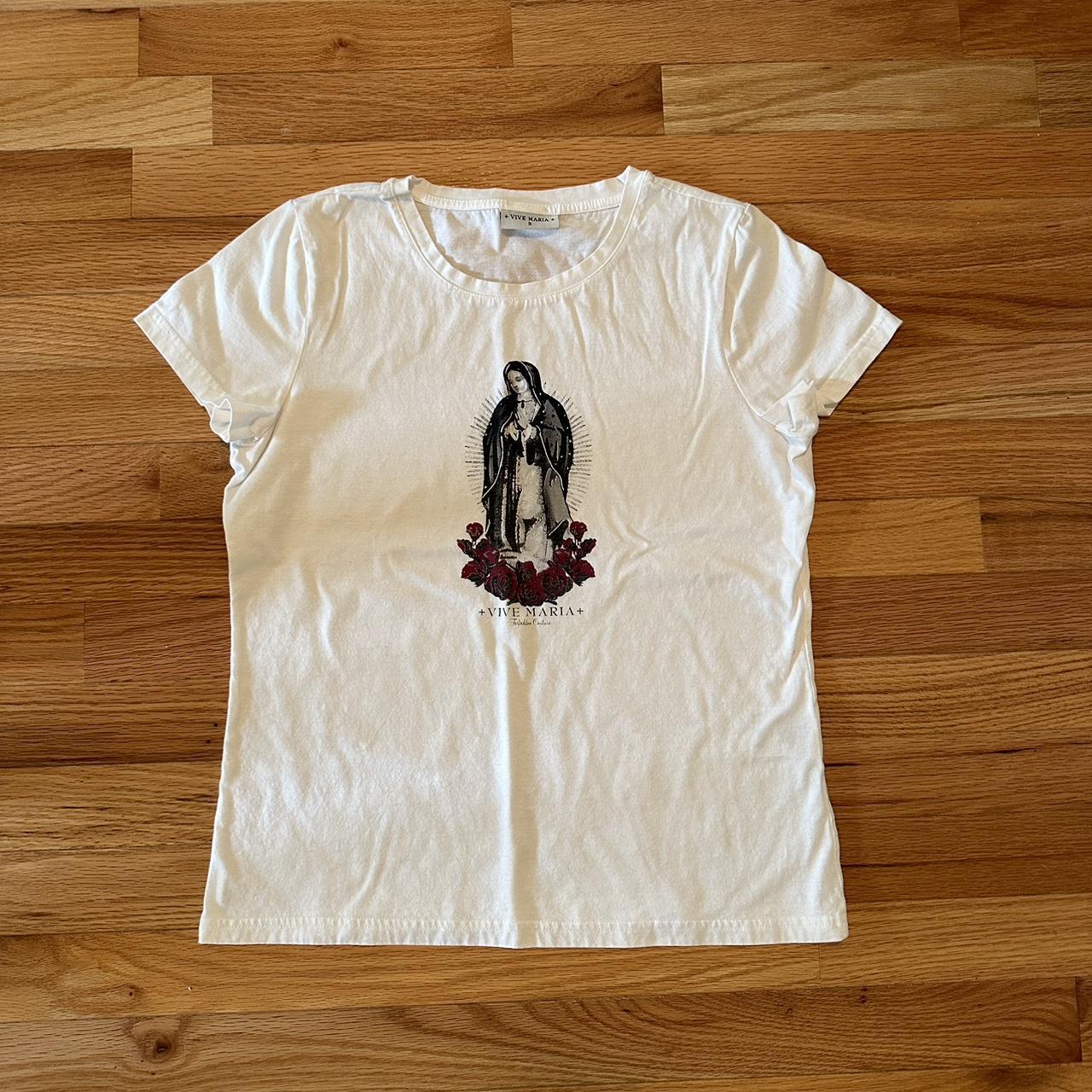 Original vive maria tshirt barely ever worn, in... - Depop