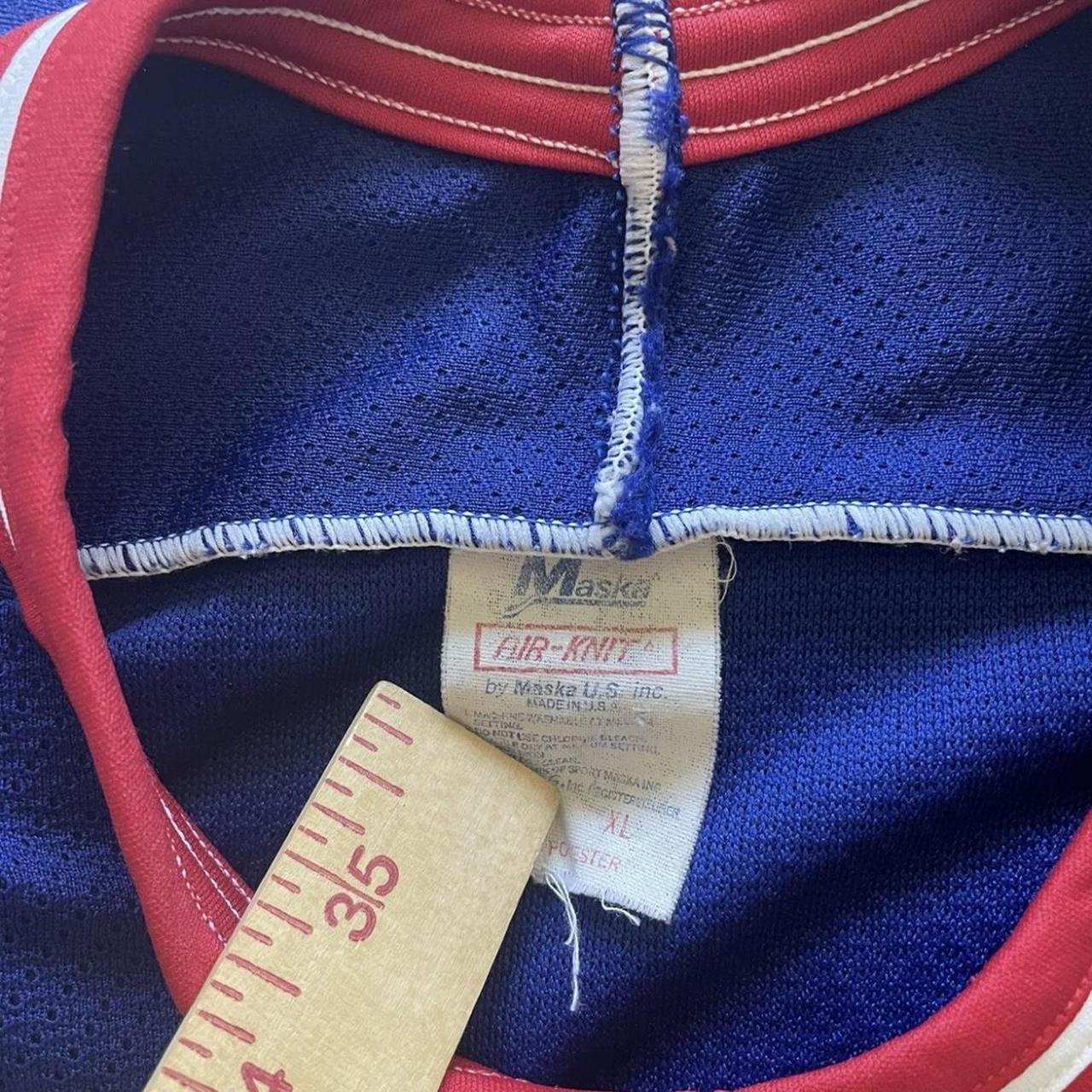 Vintage 80s New York Rangers made in the USA CCM... - Depop