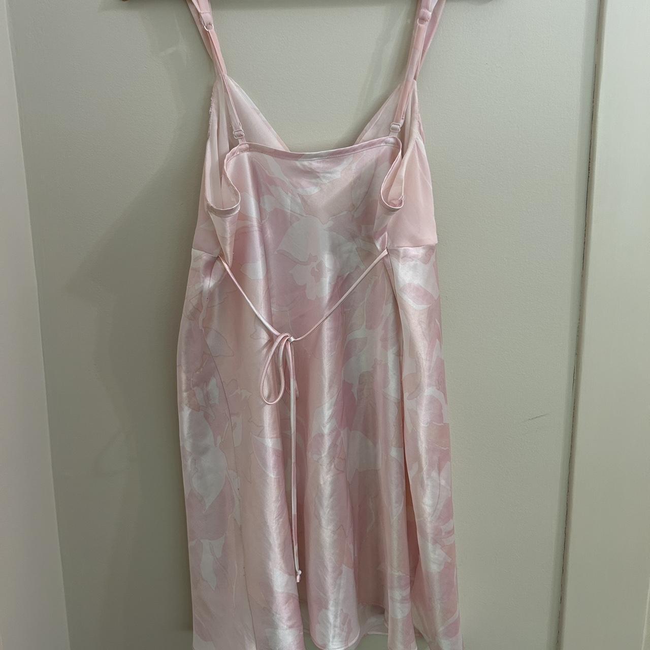 Beautiful baby pink slip dress Dainty and girly... - Depop
